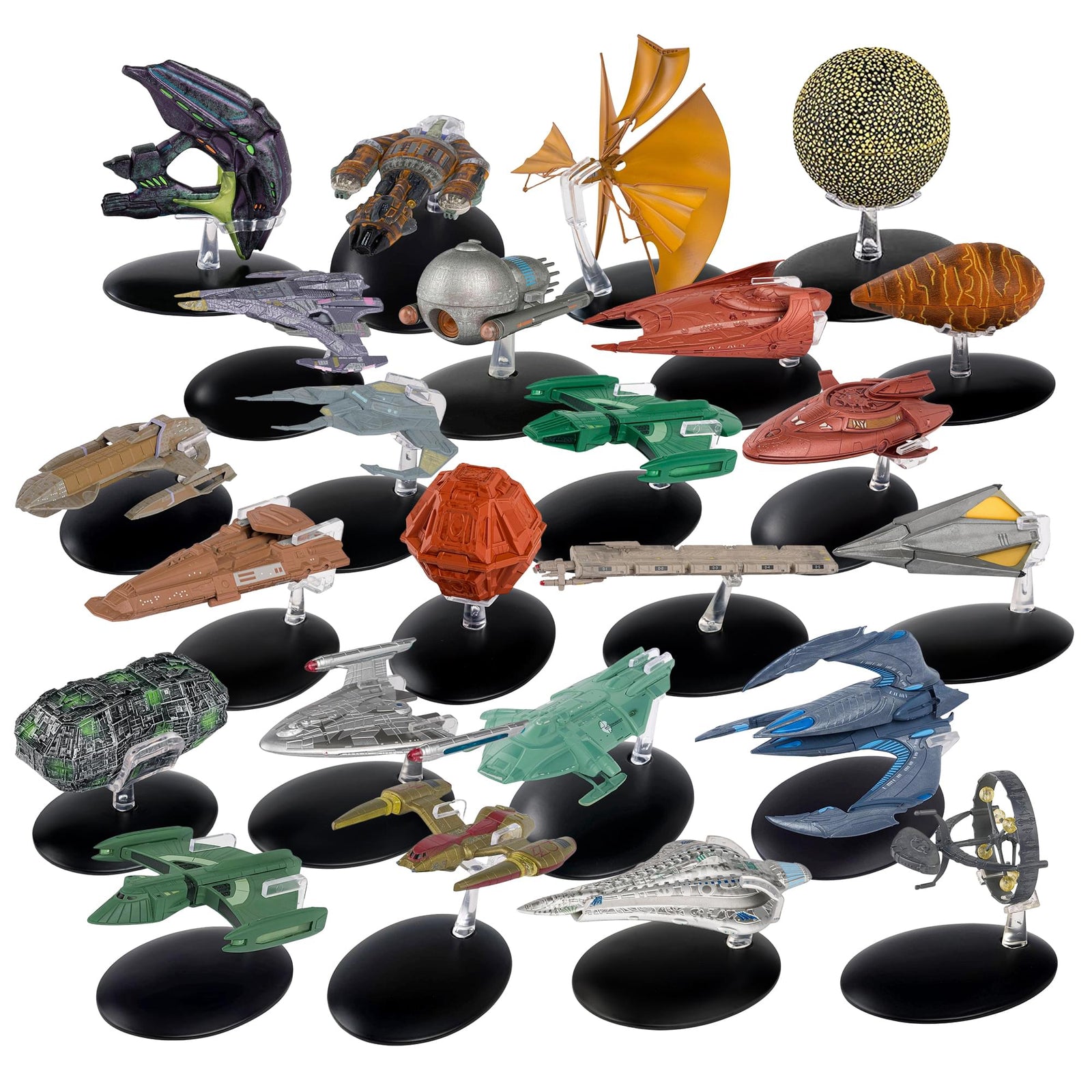 Star Trek Starship Replica Set of 24 | Free Shipping