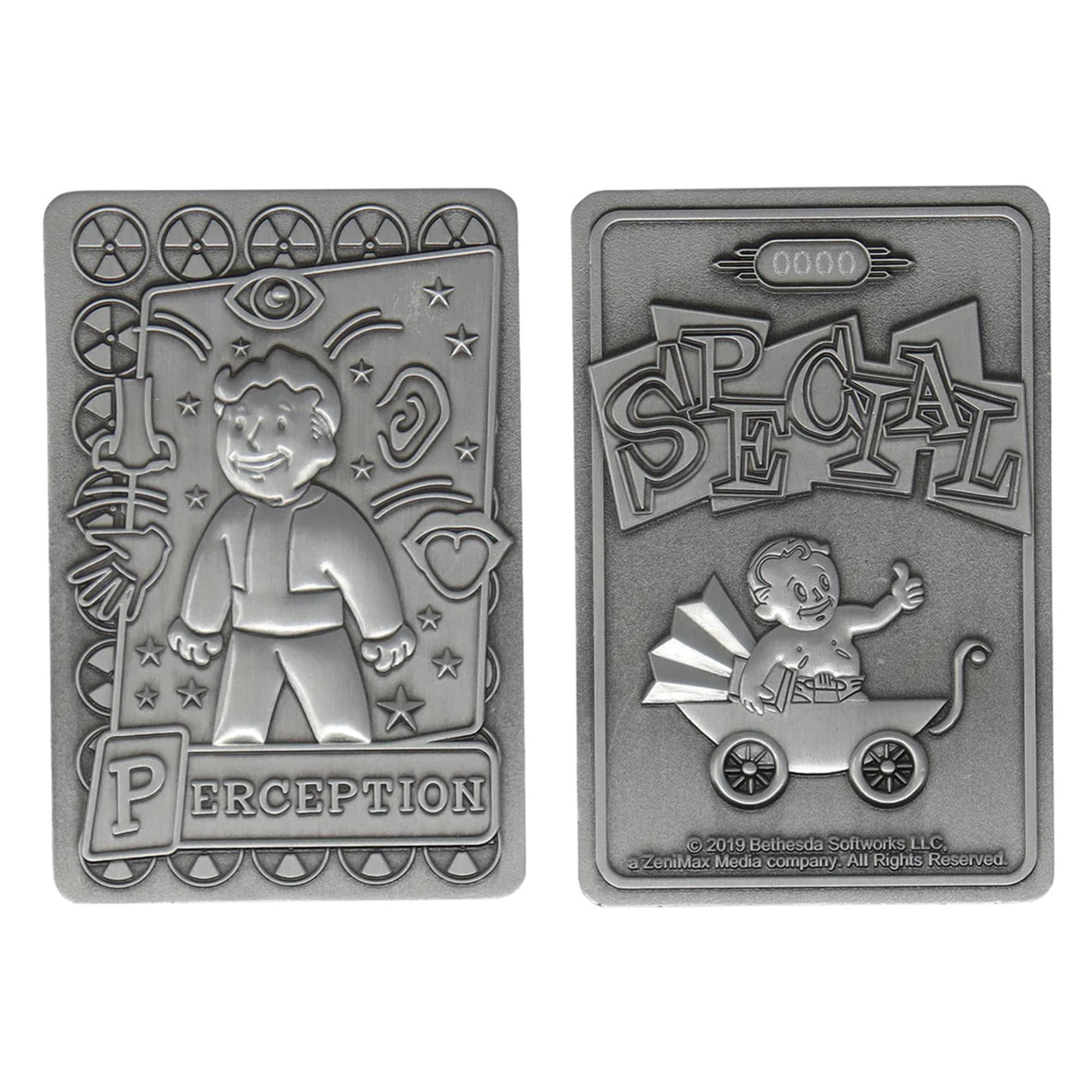 Fallout Replica Perk Card | Perception | Free Shipping