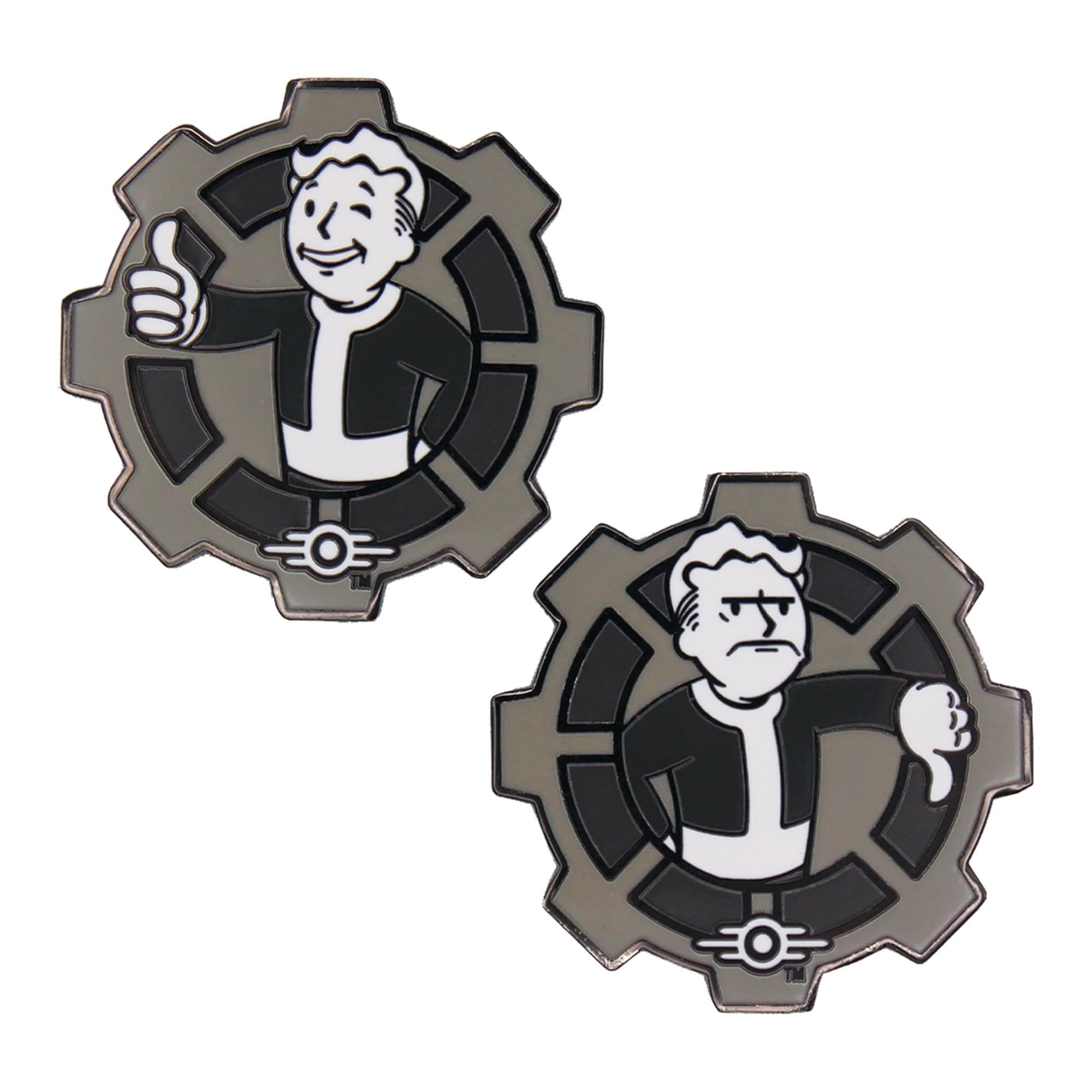 Fallout Decision Coin (Black & White) | Free Shipping