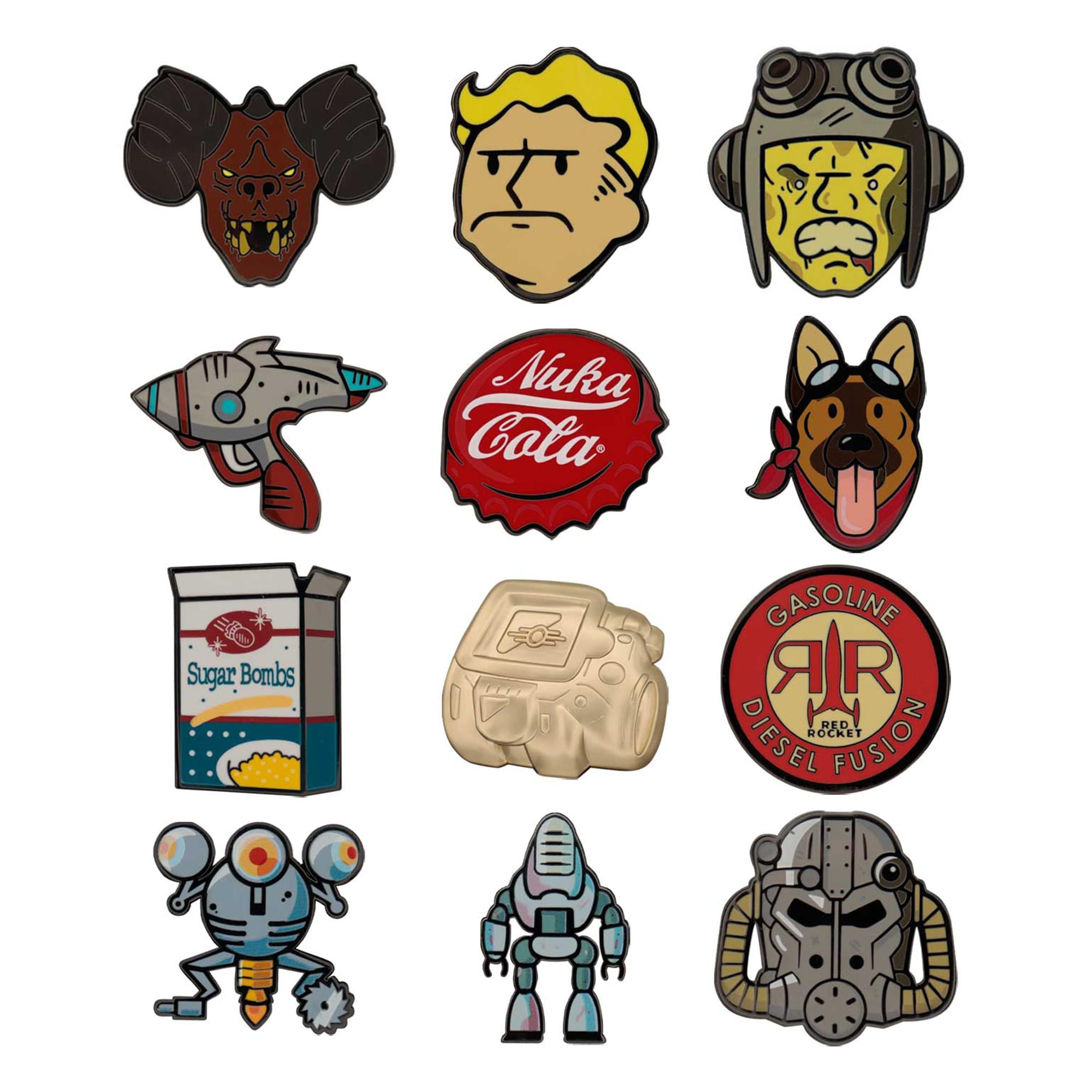 Fallout Mystery Enamel Pin Pack | One Random | Free Shipping