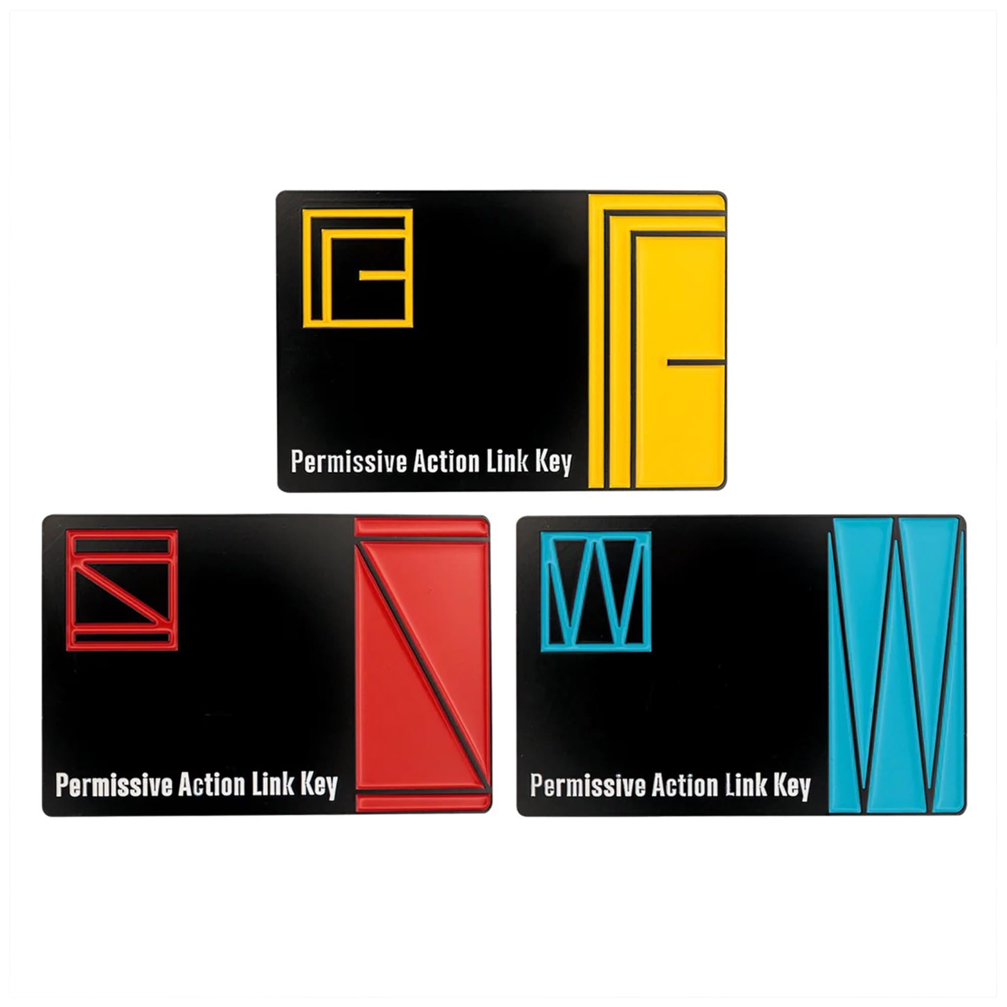 Metal Gear Solid Replica Key Cards | Set of 3 | Free Shipping