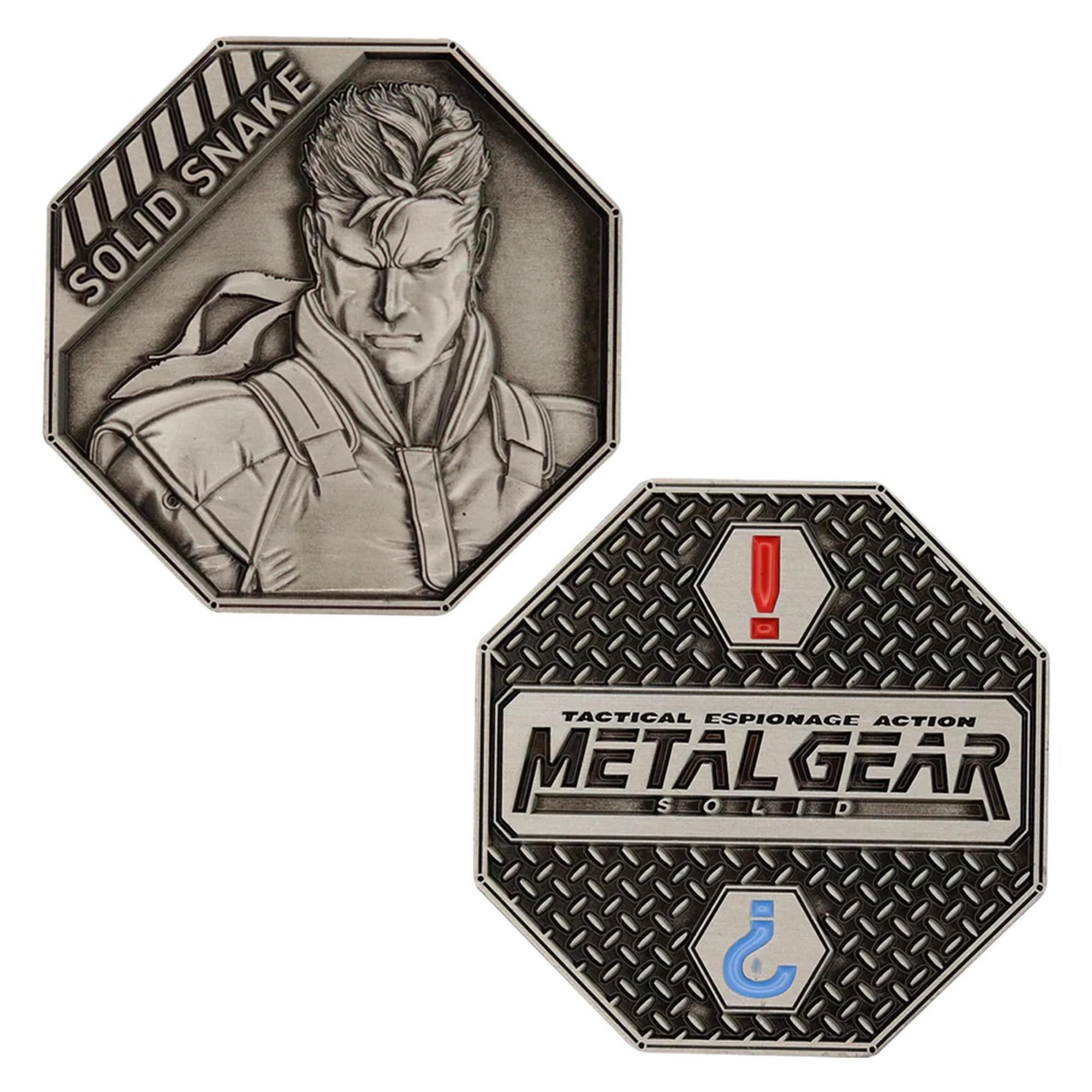 Metal Gear Solid Collectible Coin | Solid Snake | Free Shipping