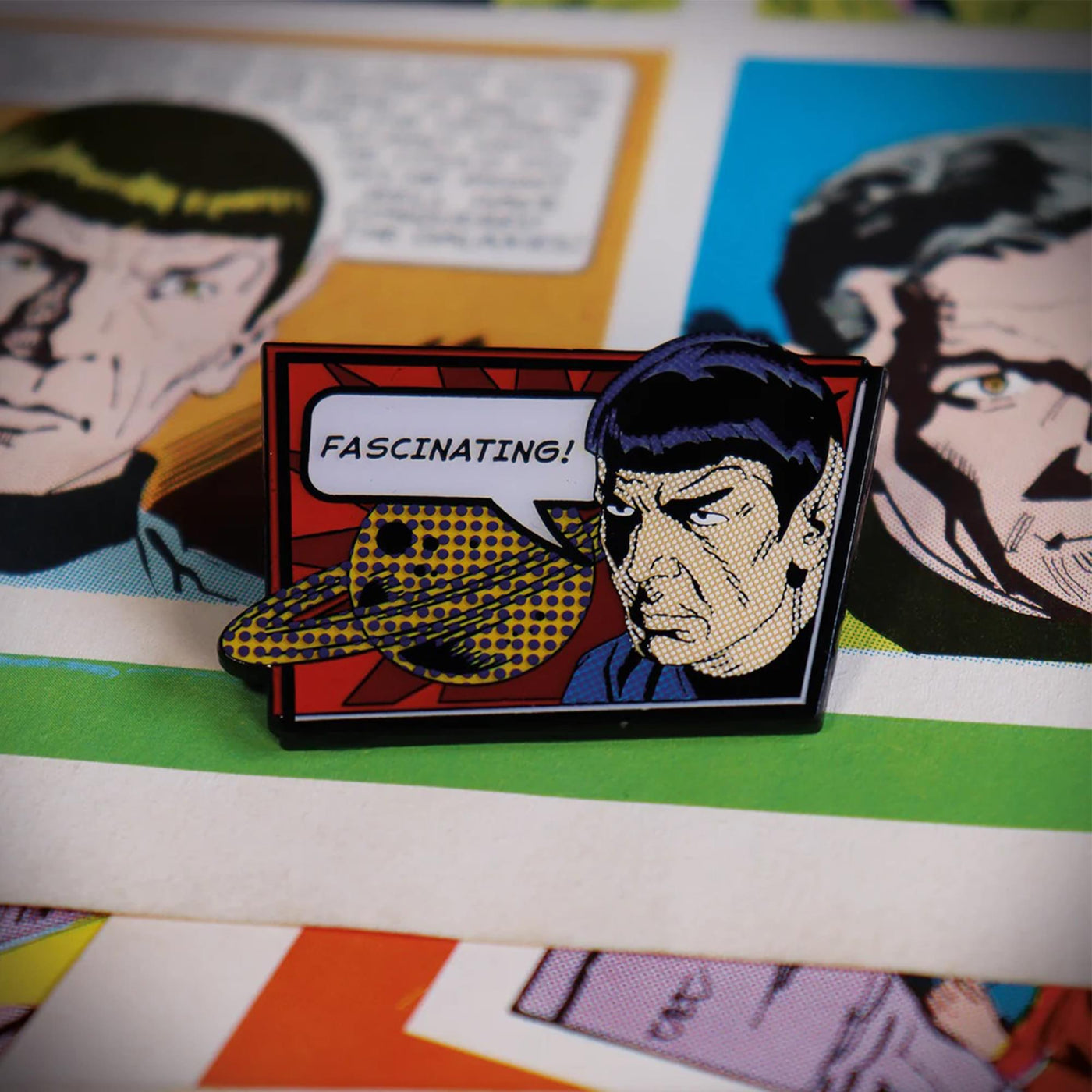 Star Trek Limited Edition Spock Pin Badge | Free Shipping