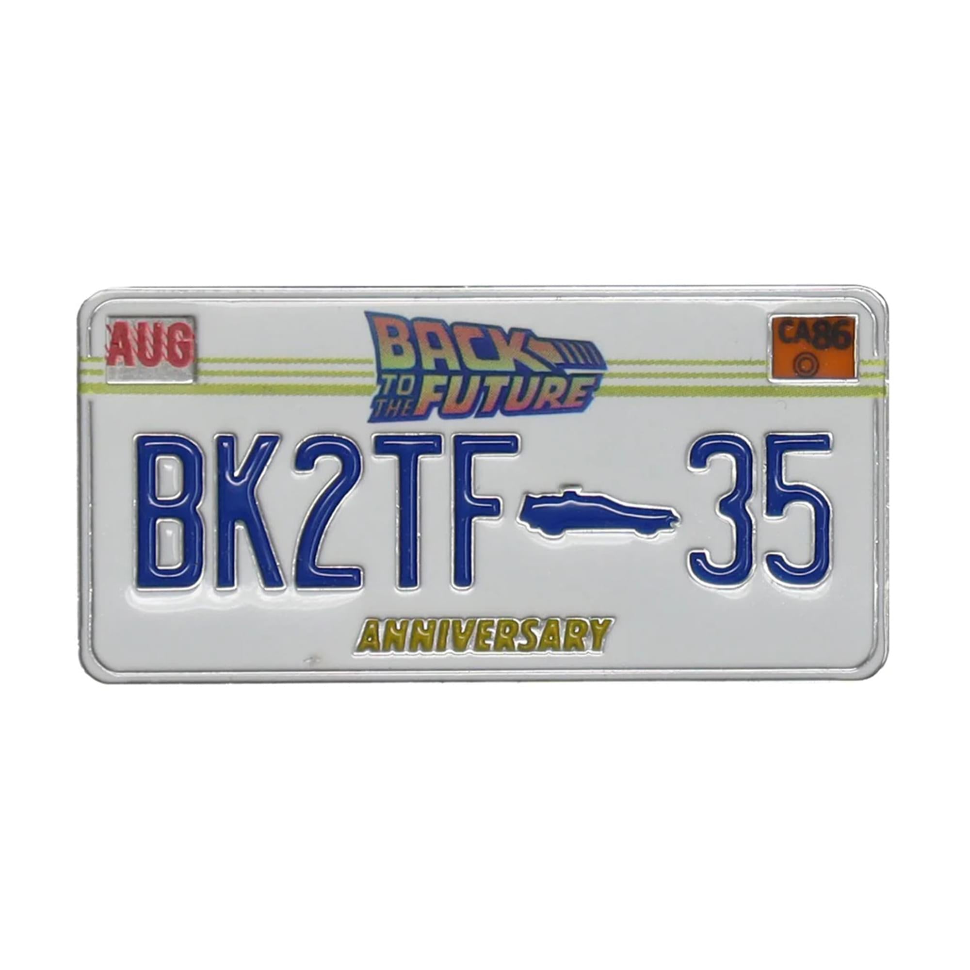 Back To The Future 35th Anniversary Pin Badge | Free Shipping