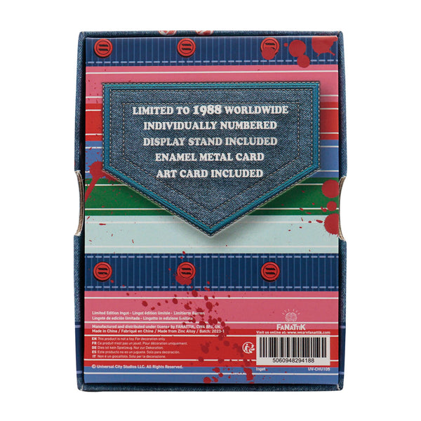Chucky Limited Edition Ingot and Spell Card | Free Shipping