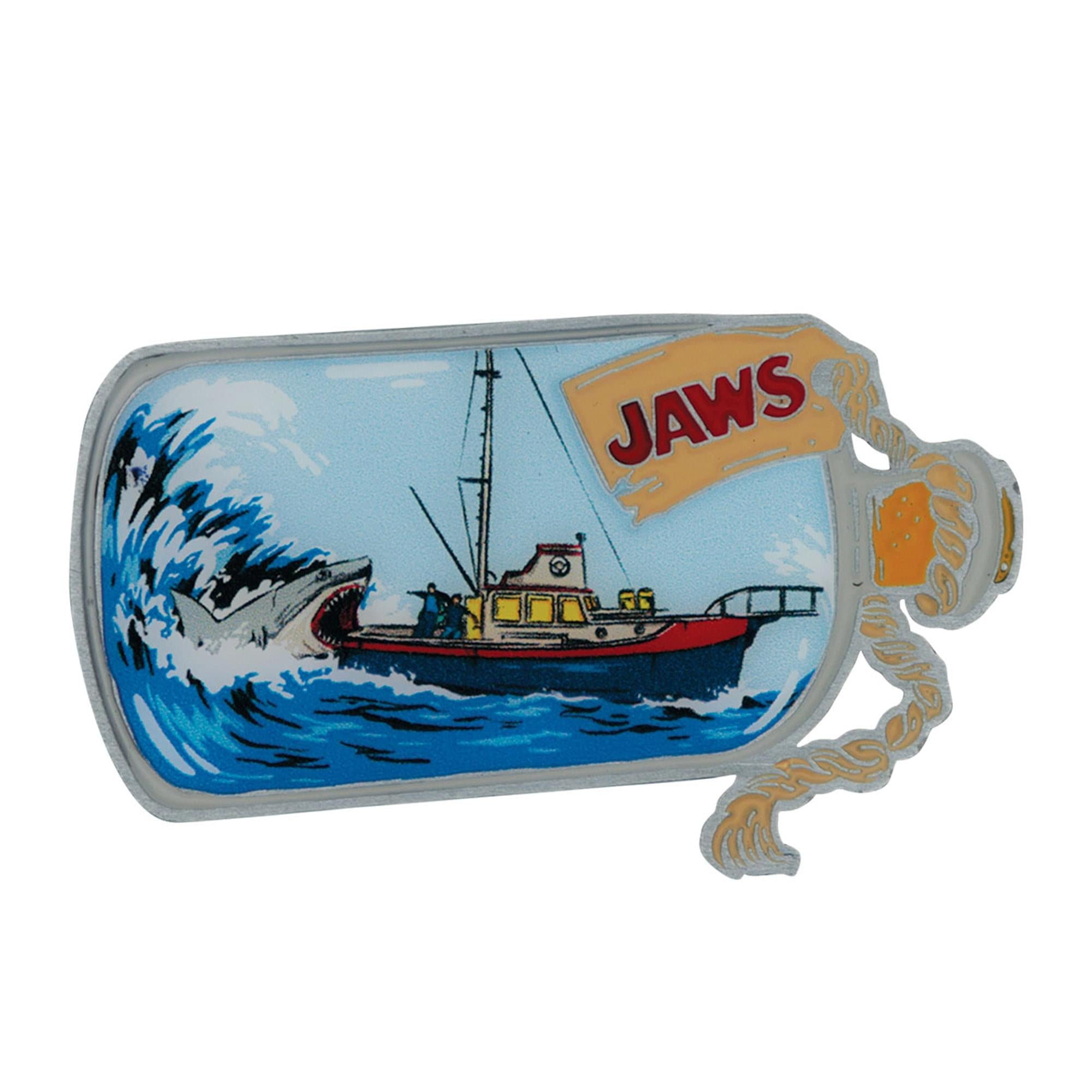 Jaws 50th Anniversary Ship in Bottle Pin Badge | Free Shipping