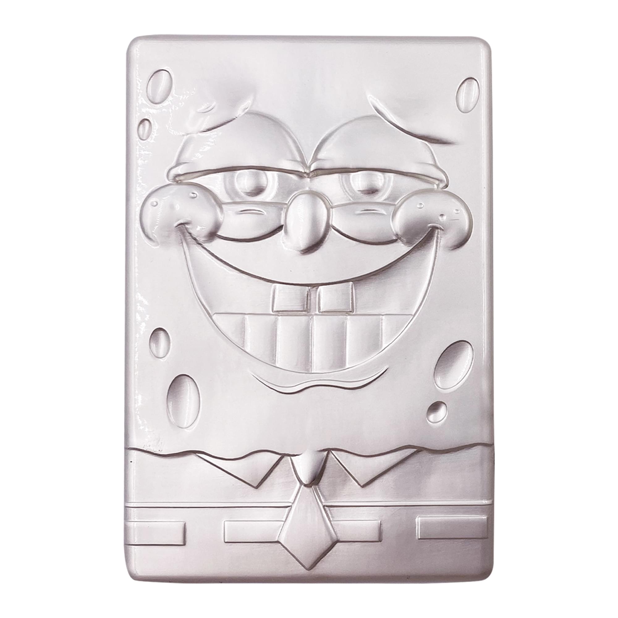 SpongeBob SquarePants Silver Plated Ingot | Free Shipping