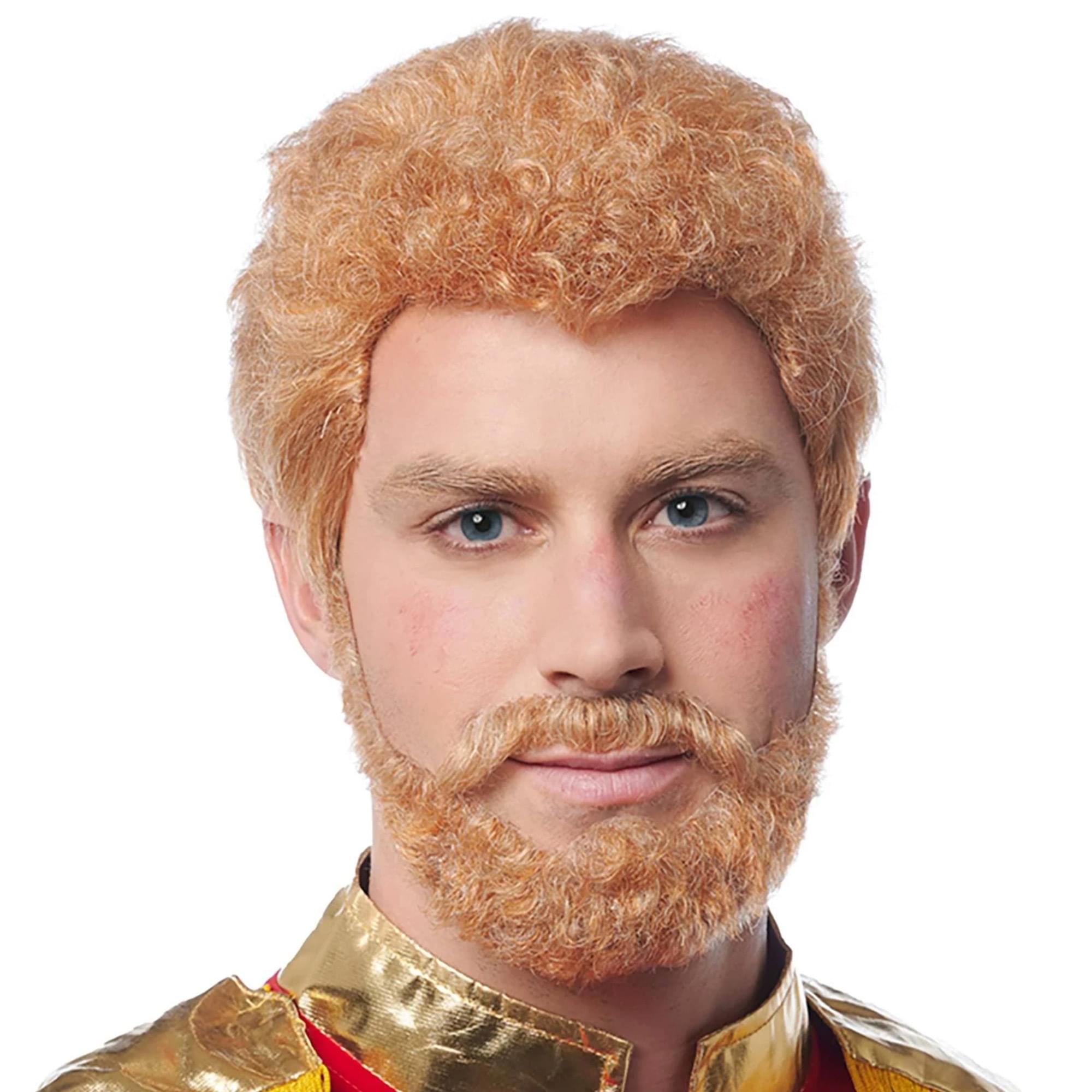 Prince Wig and Beard Adult Costume Accessories | Free Shipping