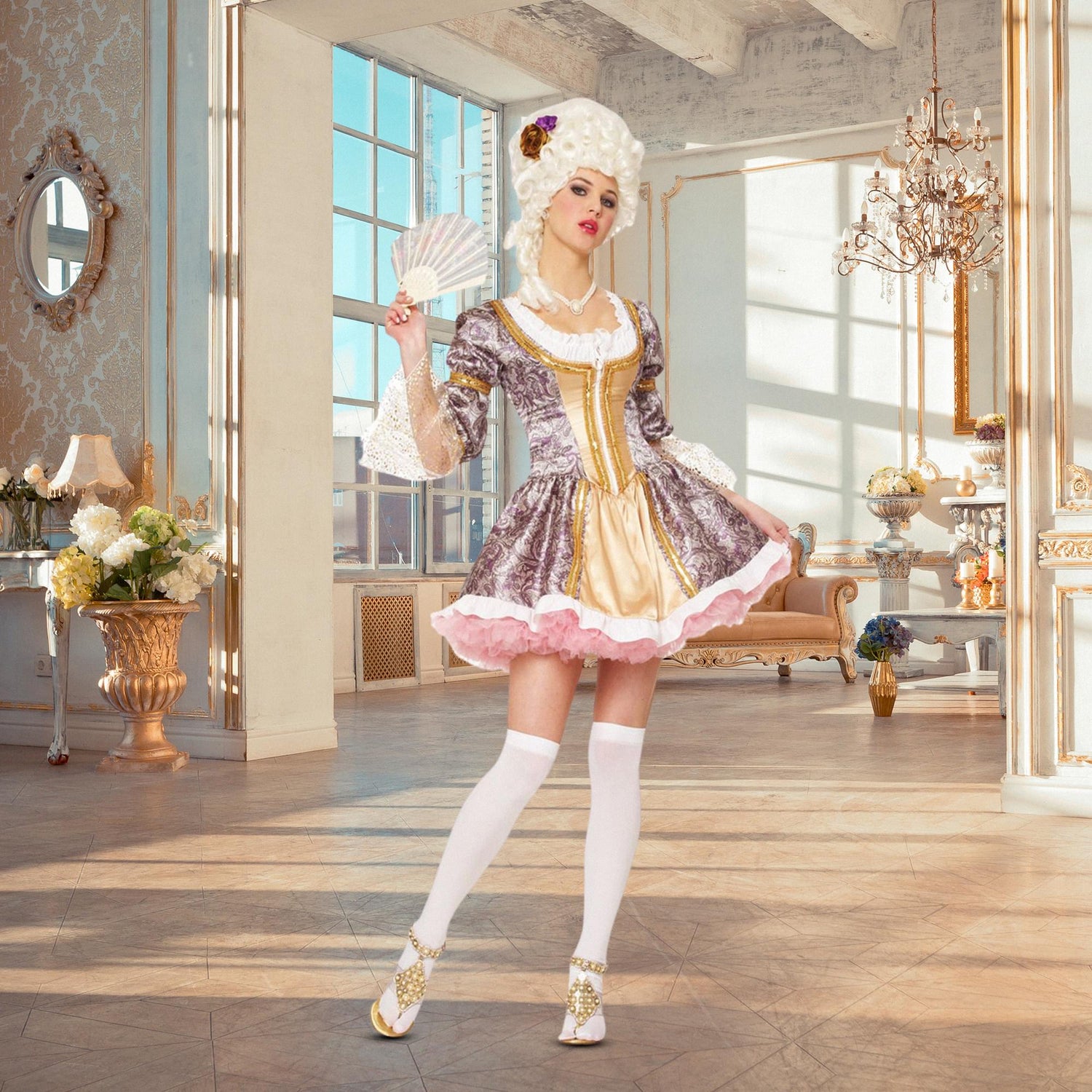 French Queen Adult Costume | Free Shipping