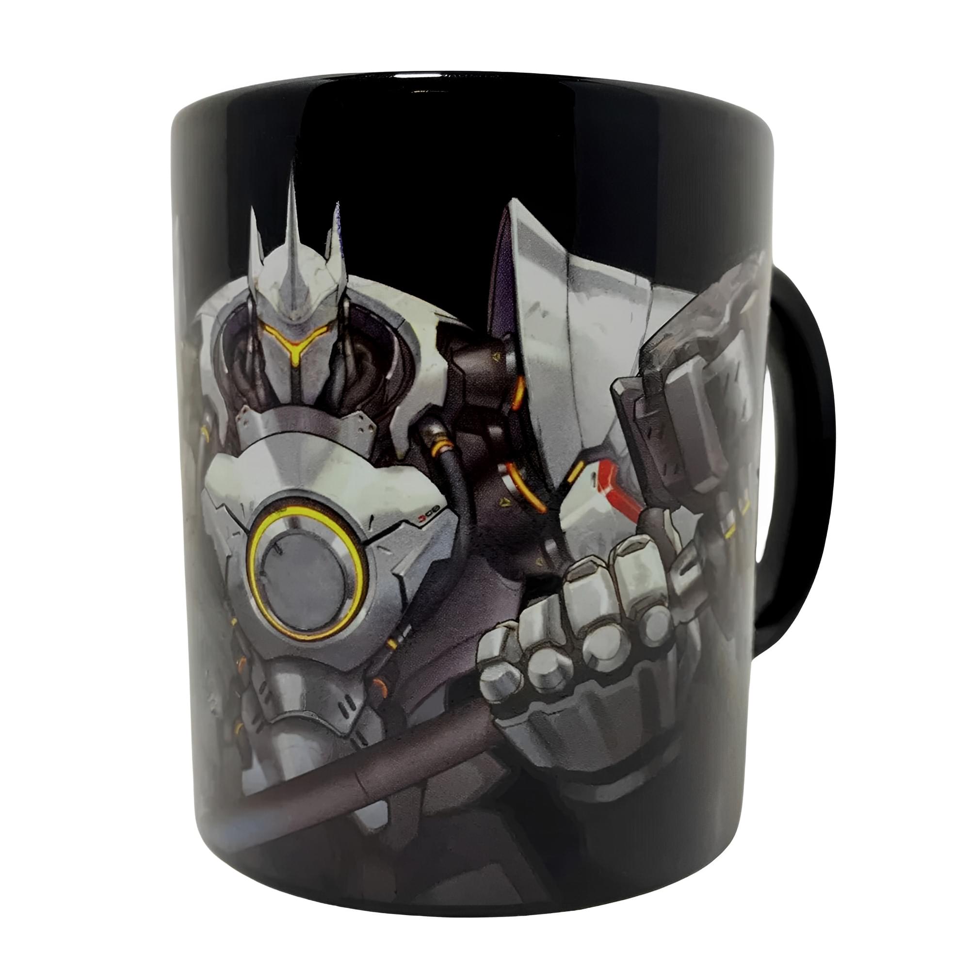 Overwatch Ceramic Coffee Mug with Reinhardt Battle Ready | Free Shippi