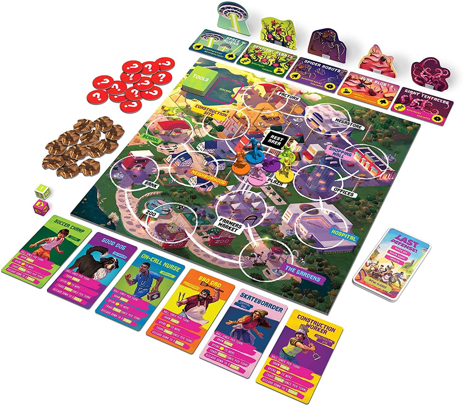 Last Defense! Funko Board Game | For 2-6 Players | Free Shipping