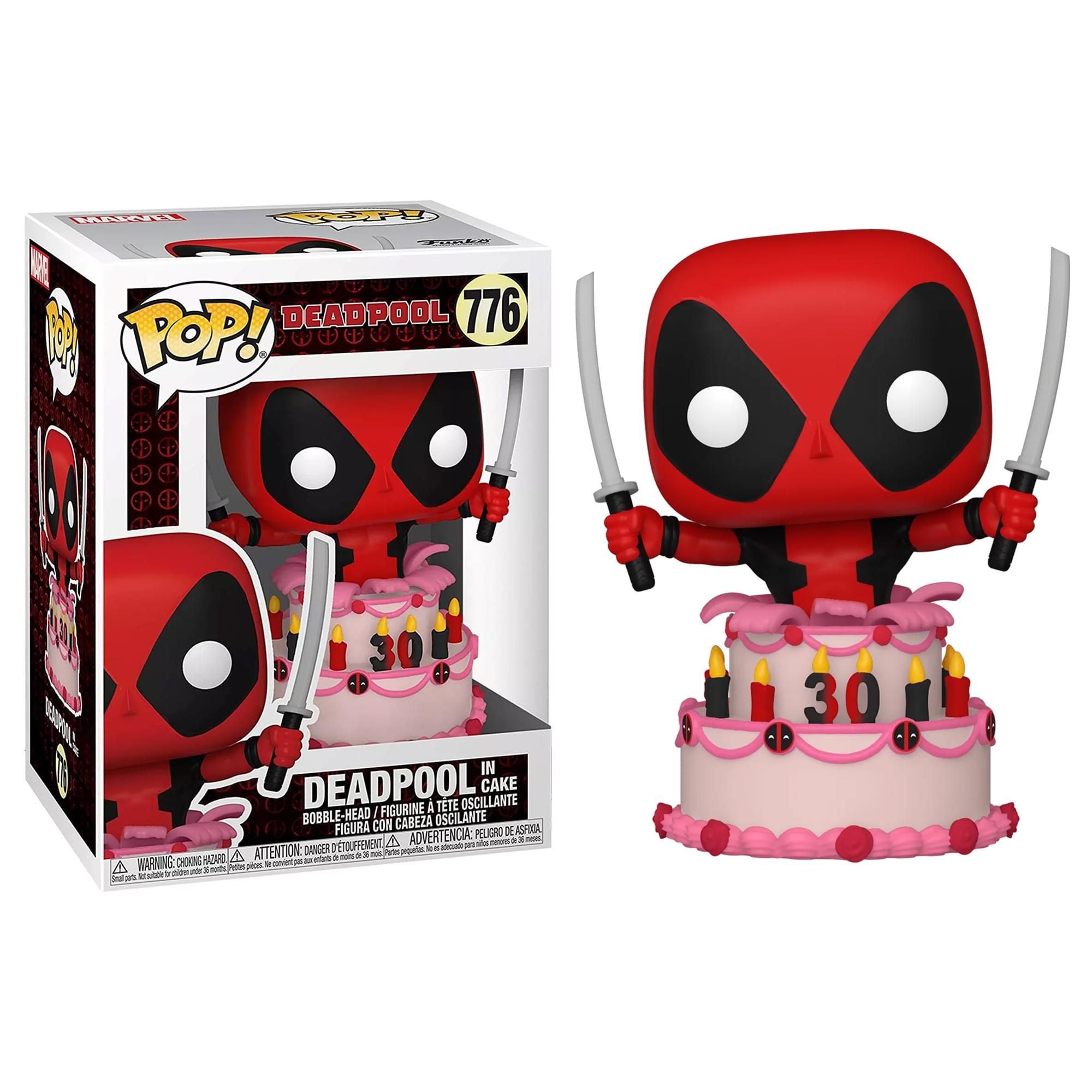 Marvel Funko POP | Deadpool in Cake | Free Shipping