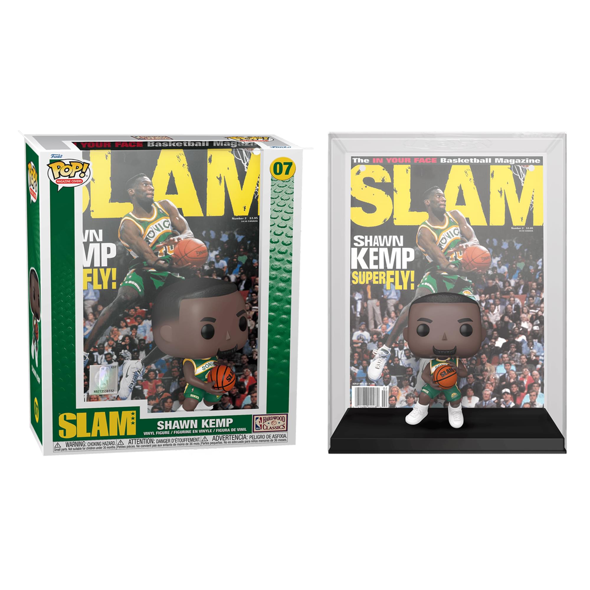 NBA Cover SLAM Funko POP | Shawn Kemp | Free Shipping