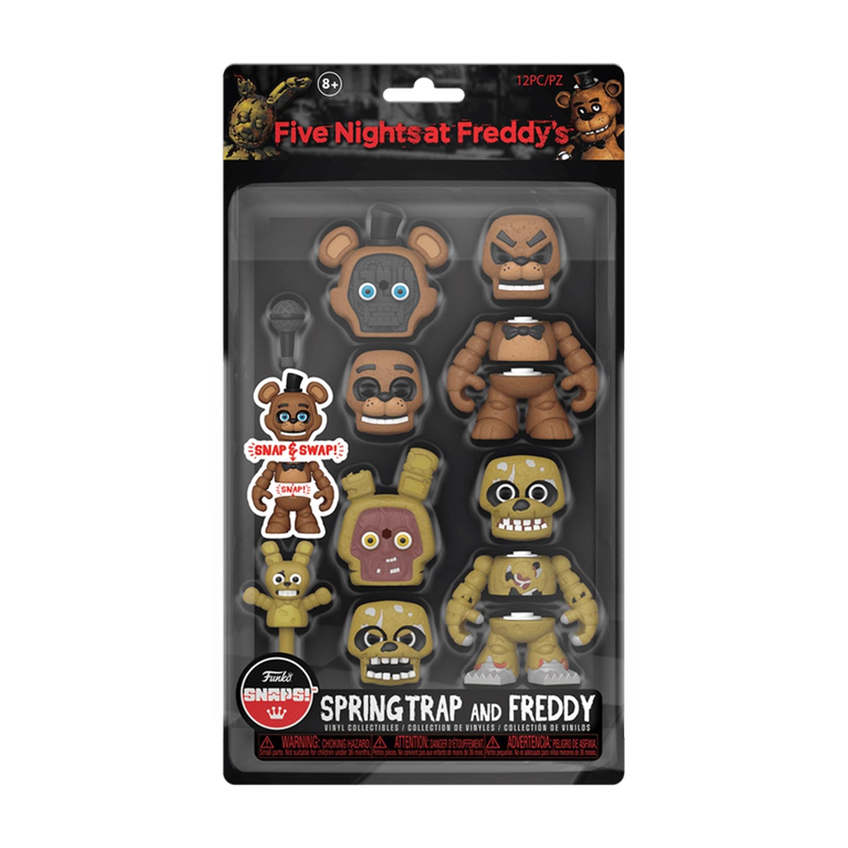FNAF Snap Figure Set | Freddy & Springtrap | Free Shipping