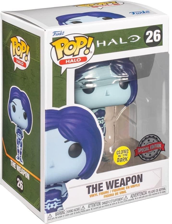 HALO Funko POP | The Weapon GITD Exclusive | Free Shipping