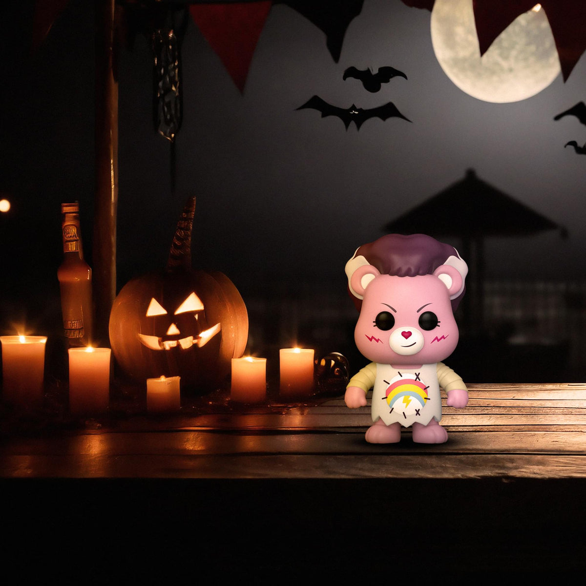 Care Bears X Universal Monsters POP | Cheer Bear | Free Shipping