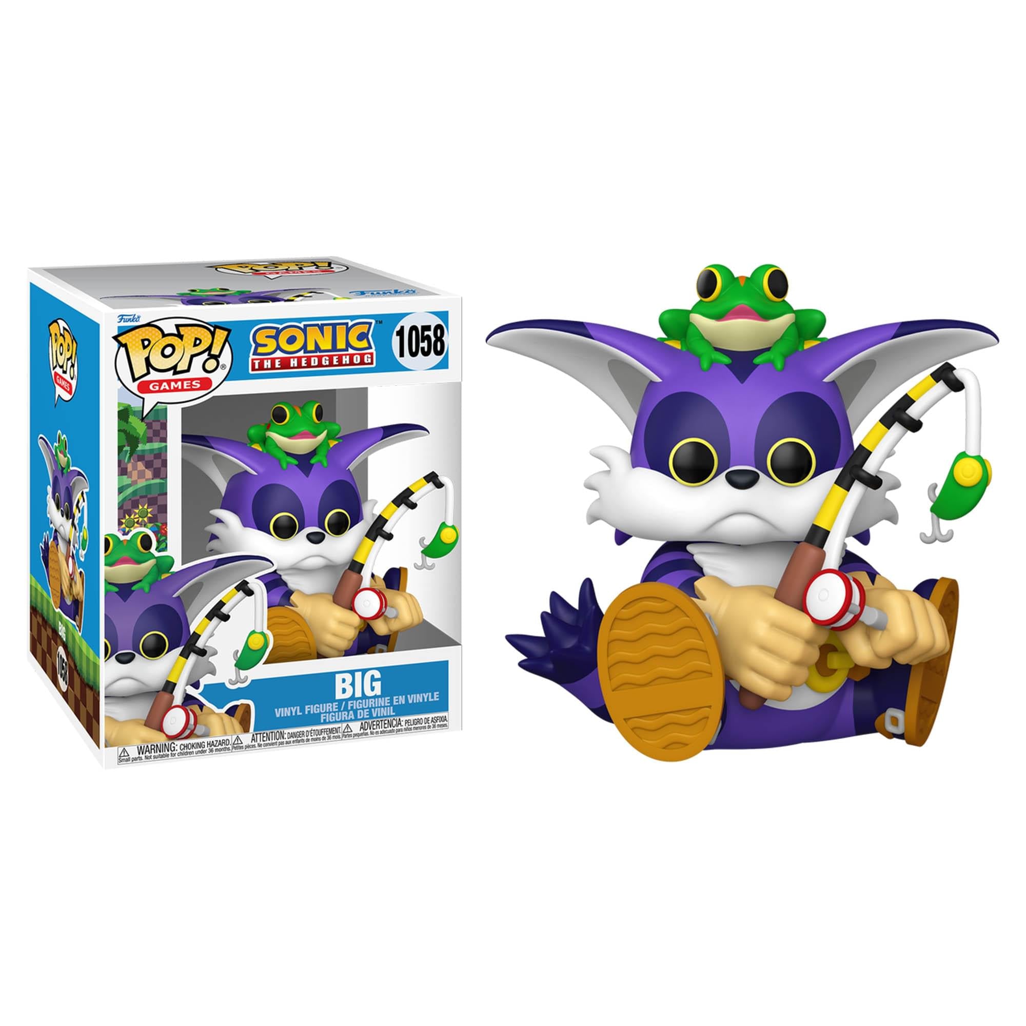 Sonic Funko POP |Big the Cat with Froggy | Free Shipping