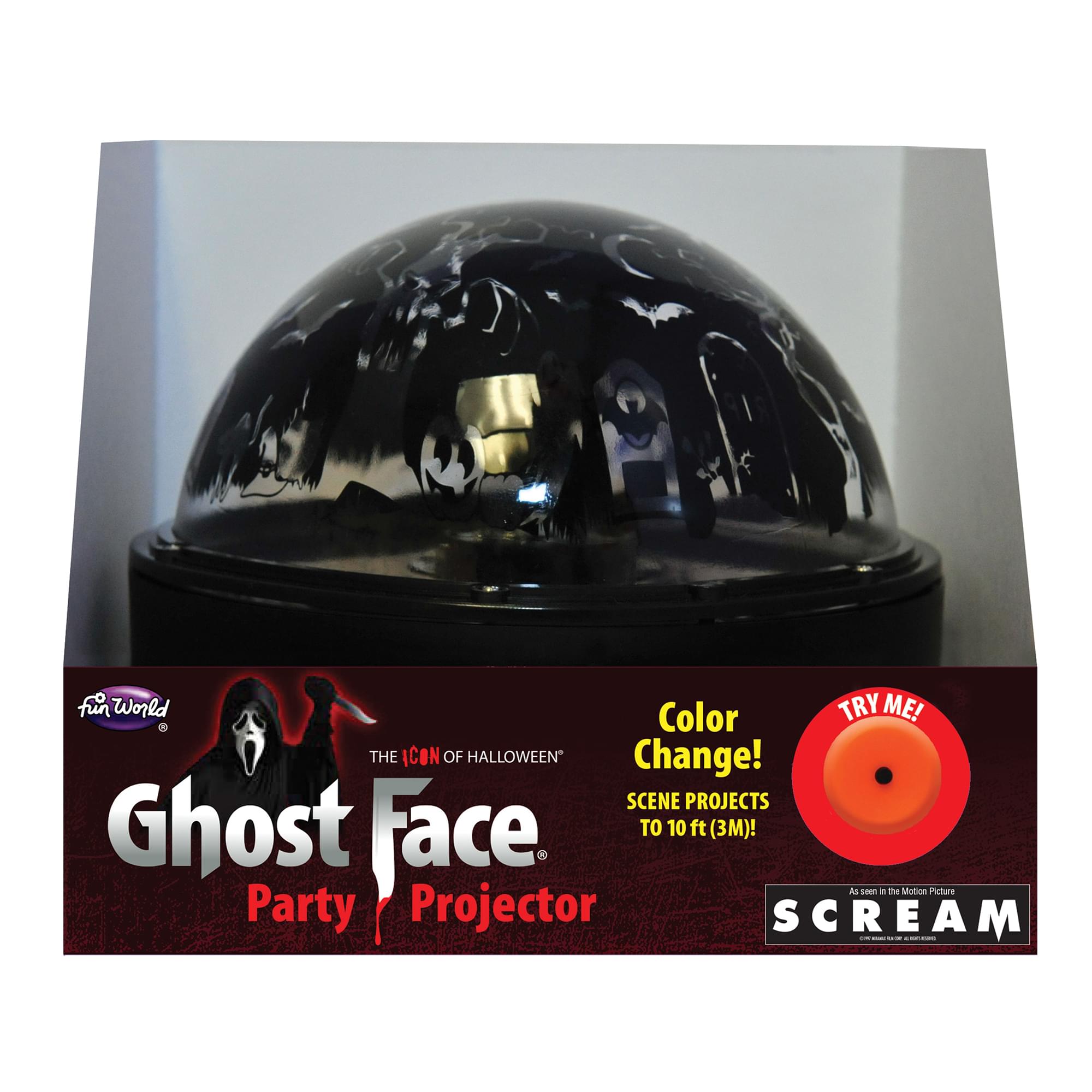 Scream Ghost Face Halloween Scene Party Projector | Free Shipping