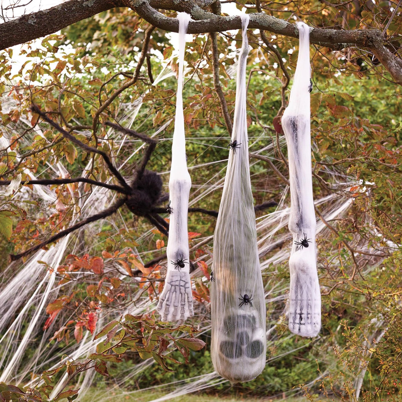 Spider Cocoon Victim Yard Décor | Free Shipping