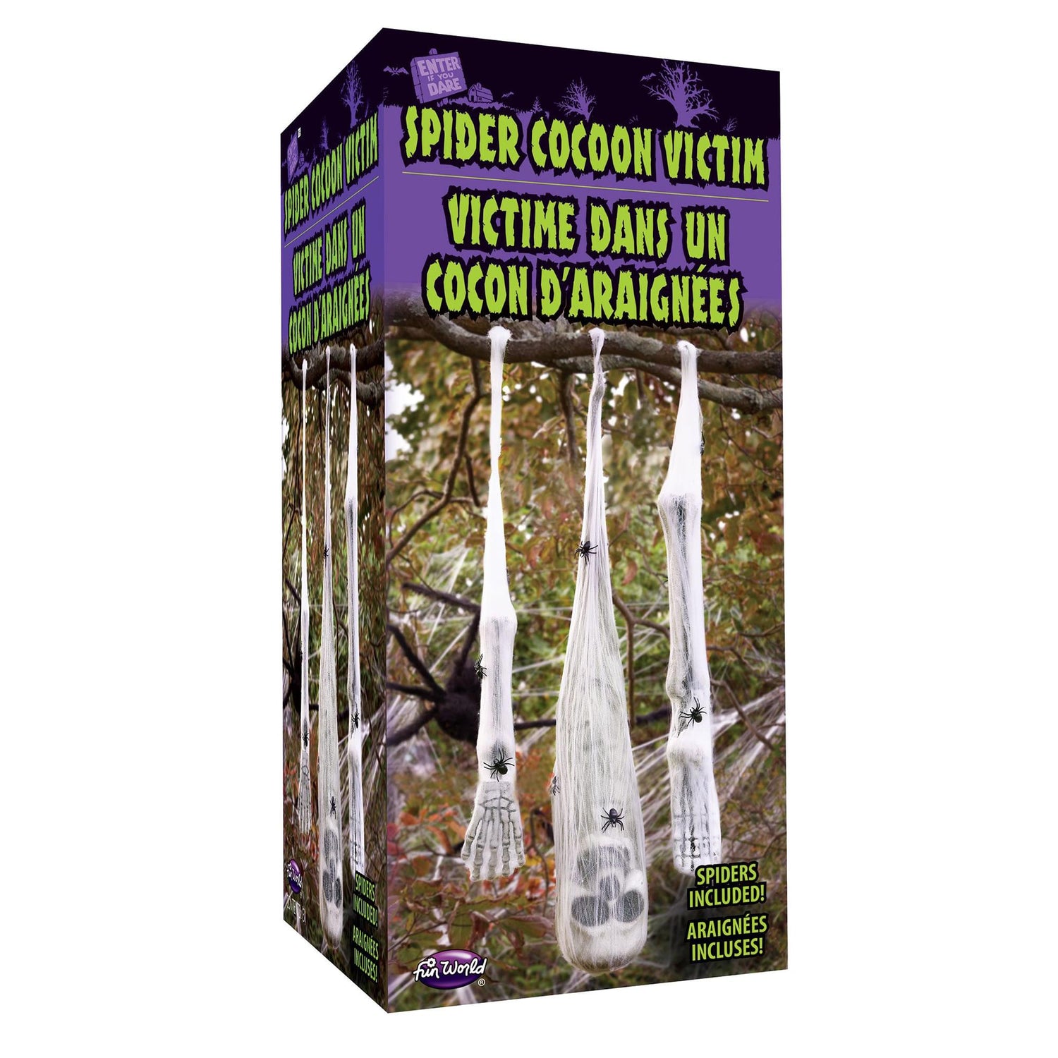 Spider Cocoon Victim Yard Décor | Free Shipping