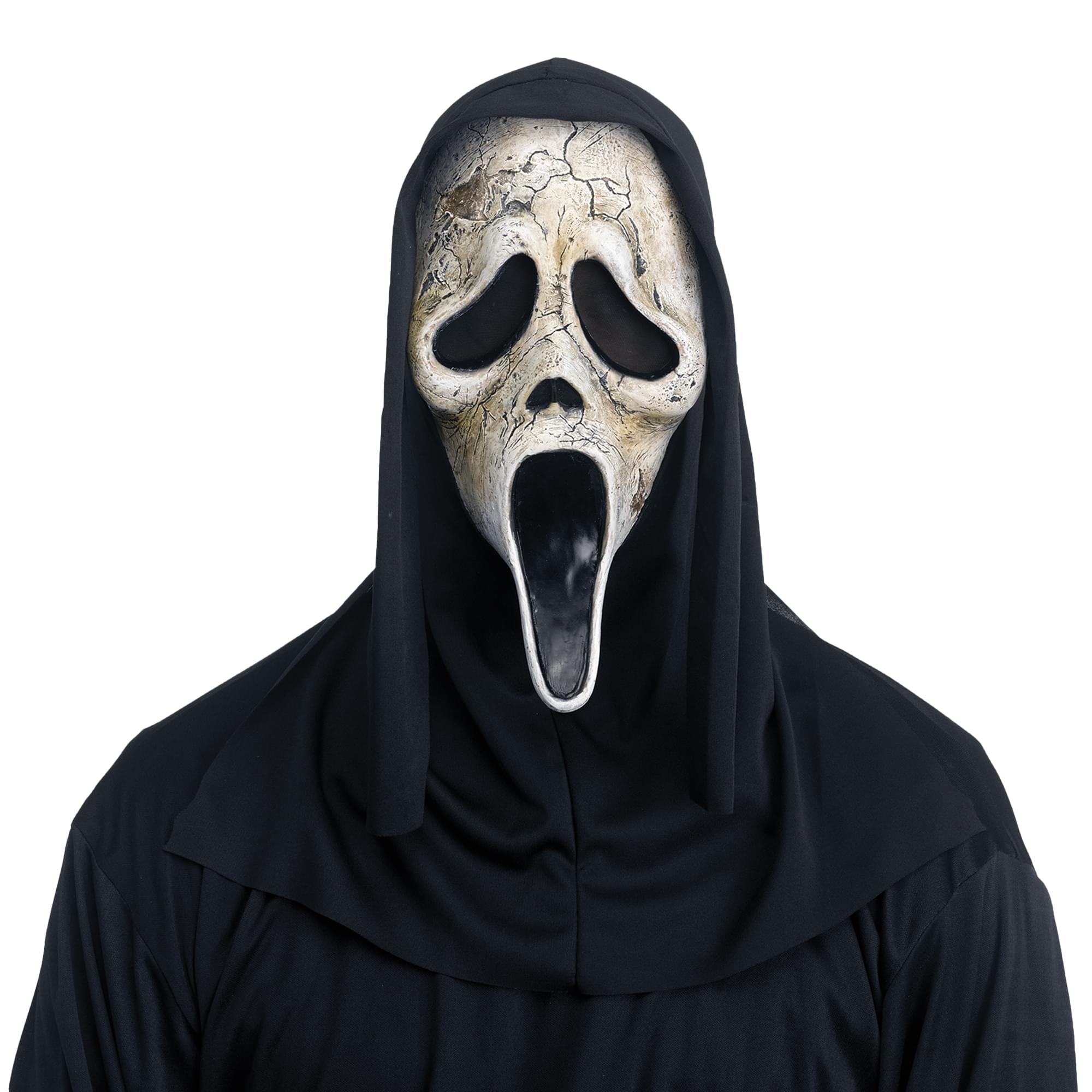 Ghost Face Aged Costume Mask | Free Shipping