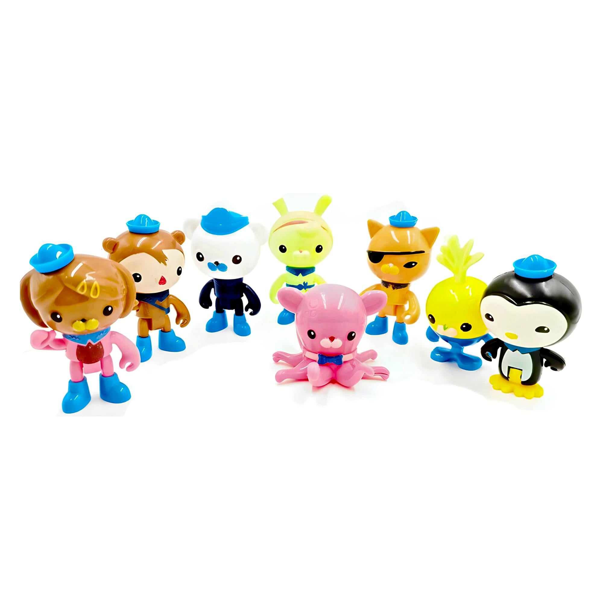 Octonauts Octo-Crew 3 Inch Mini Figure Set | 8 Figures | Free Shipping