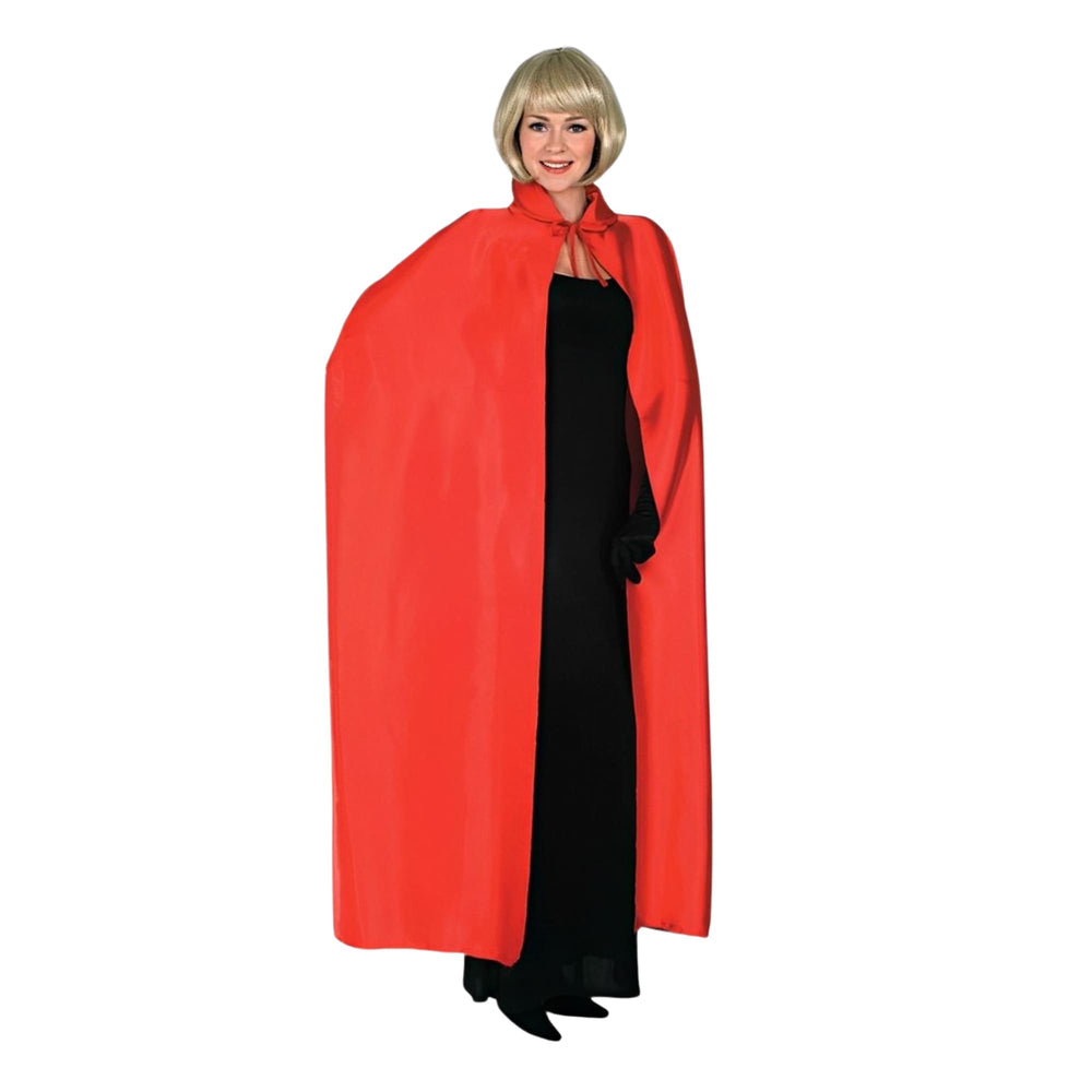 56" Red Adult Costume Cape | Free Shipping