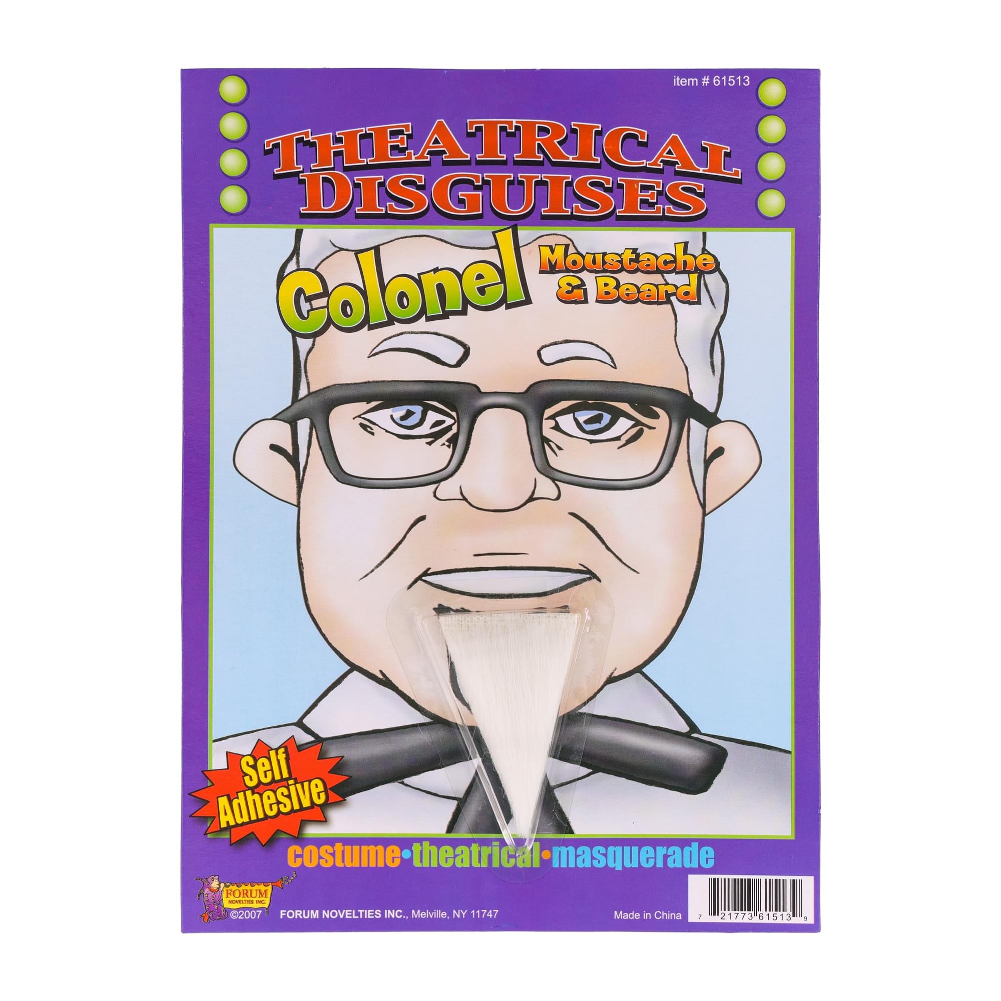 Colonel Costume Beard | Free Shipping