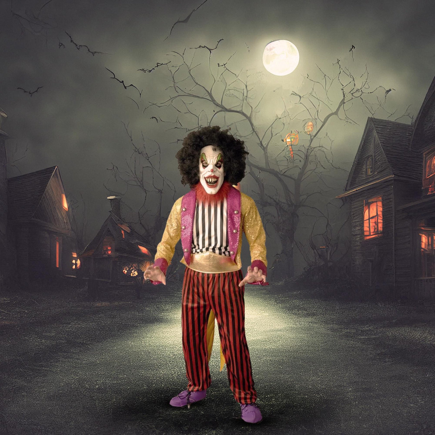 Puppet Master Killjoy Costume With Mask Adult | Free Shipping