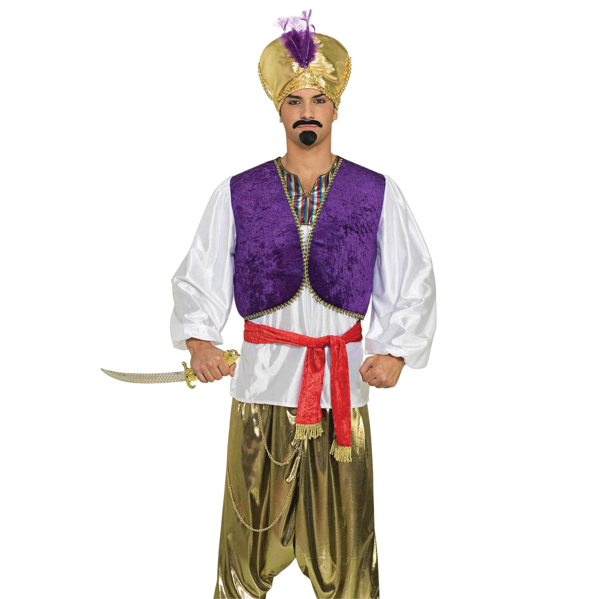 Desert Prince Costume Shirt & Vest | Free Shipping