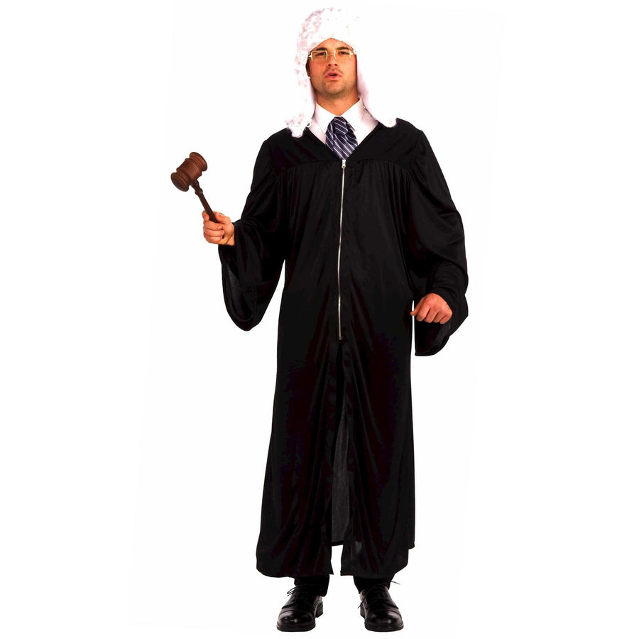Judge Robe Costume Black Adult | Free Shipping