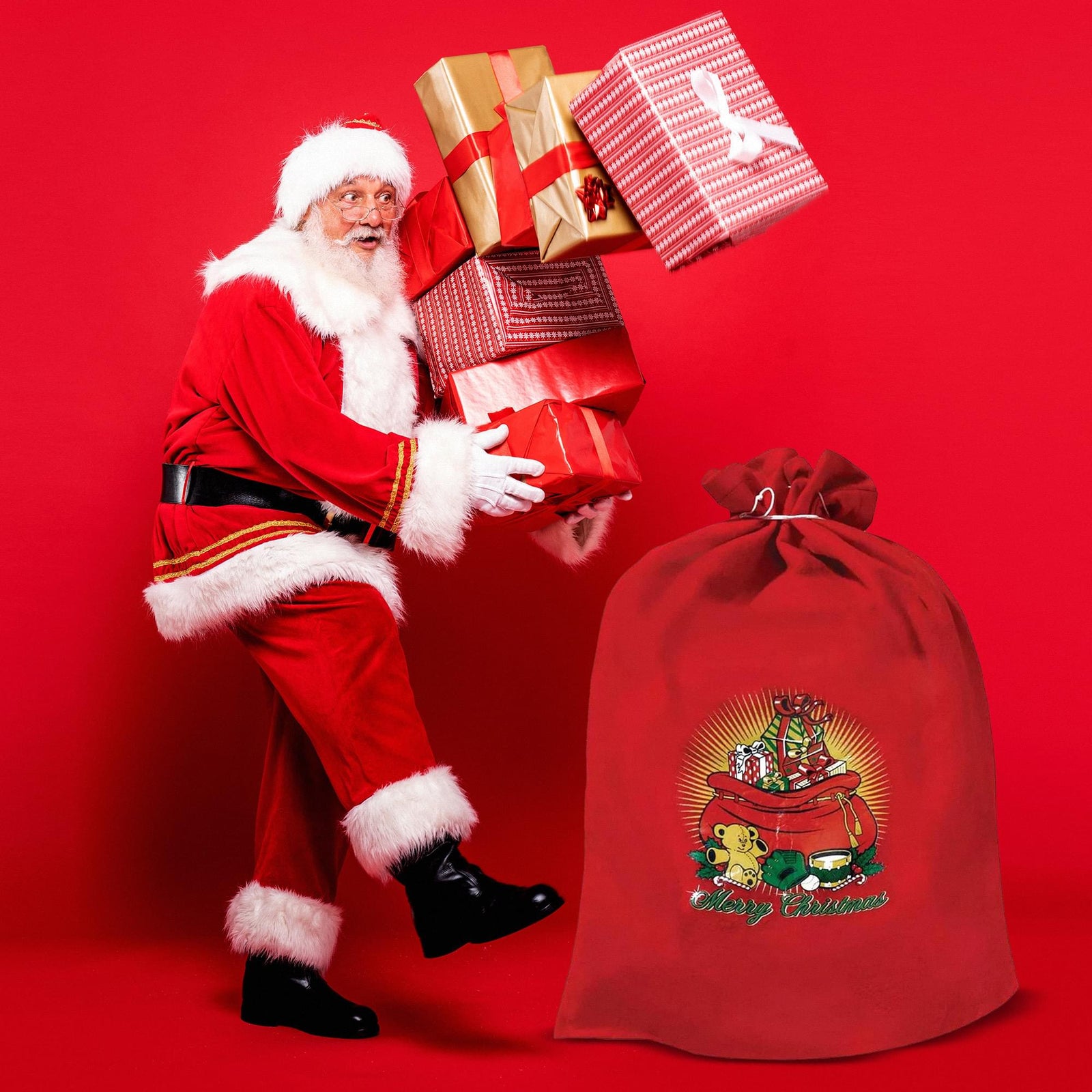 Santa Claus Toy Bag | Free Shipping