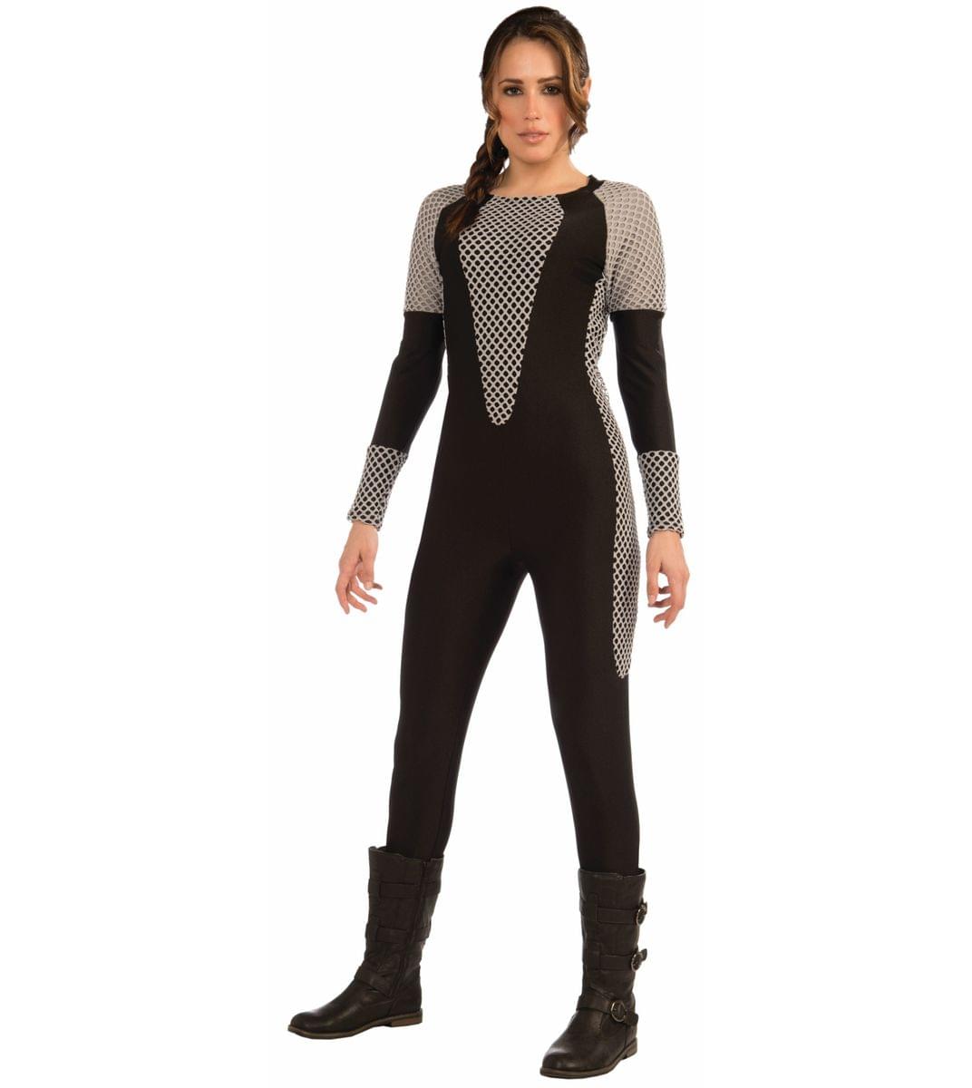 Survival Suit Jump Suit Black/Gray Adult Costume | Free Shipping