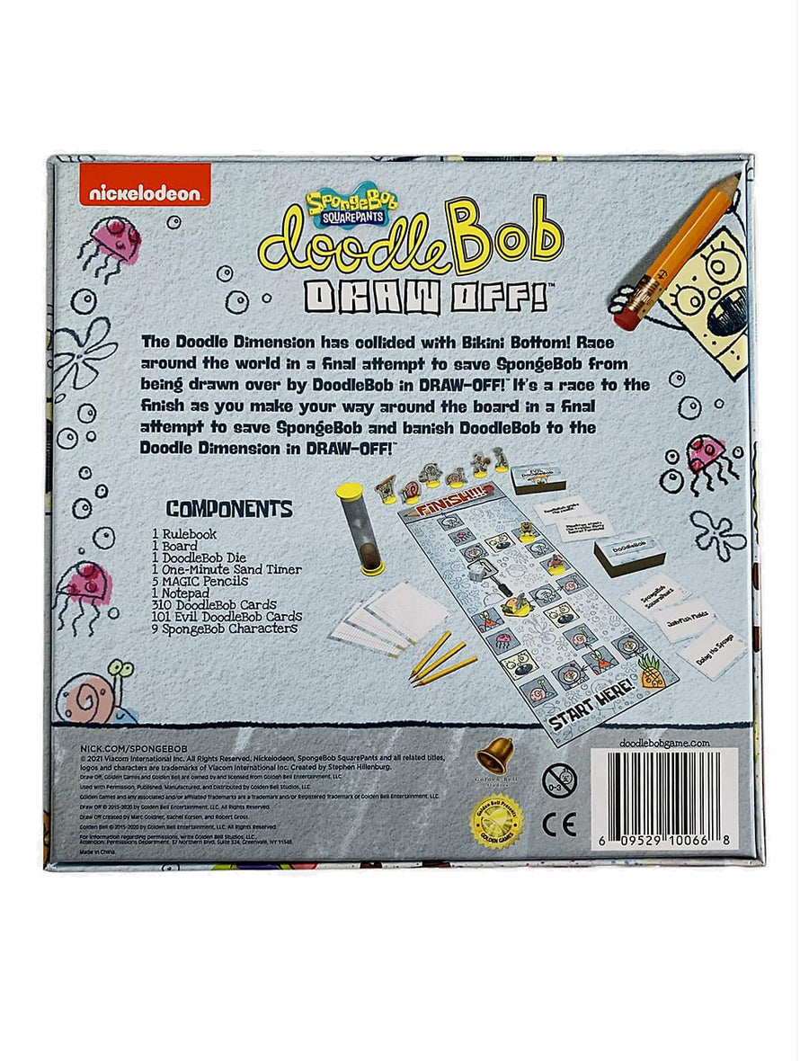 Nickelodeon Spongebob Doodlebob Board Game | Free Shipping
