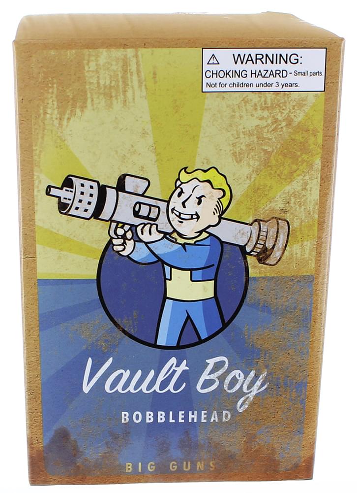 Fallout Vault Boy Bobble Head Series 3: Big Guns | Free Shipping