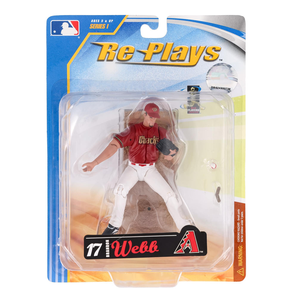 Major League Baseball 4" Action Figure Bradon Webb | Free Shipping