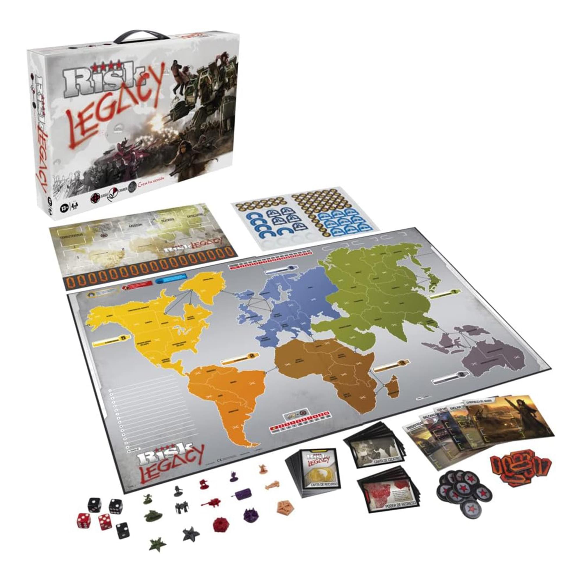 Risk Legacy Strategy Tabletop Game | Free Shipping