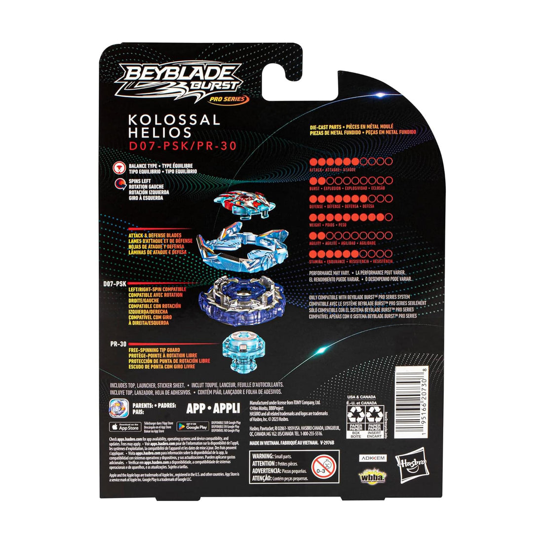 Beyblade Burst Pro Series Kolossal Helios Starter | Free Shipping