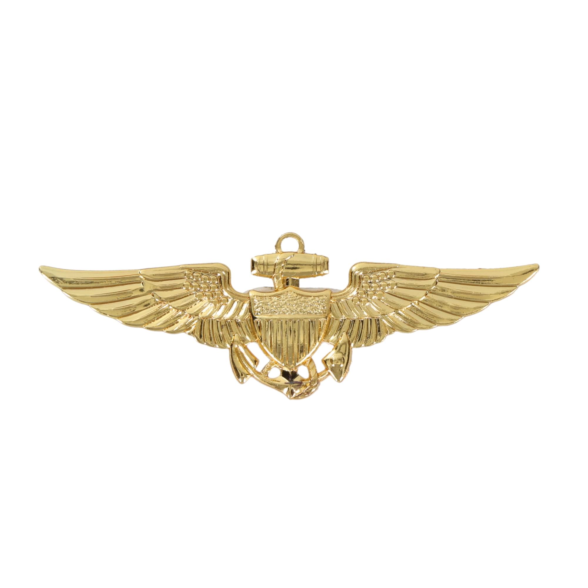 Aviator Pilot Costume Accessory Pin - Gold | Free Shipping