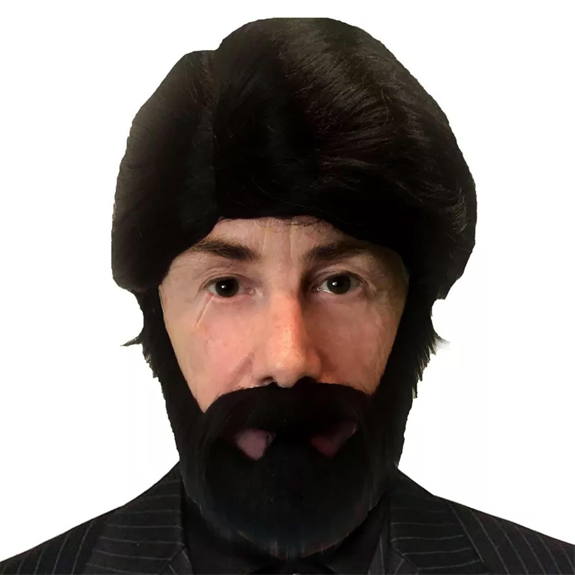Sniper Adult Costume Beard & Wig Set | Free Shipping