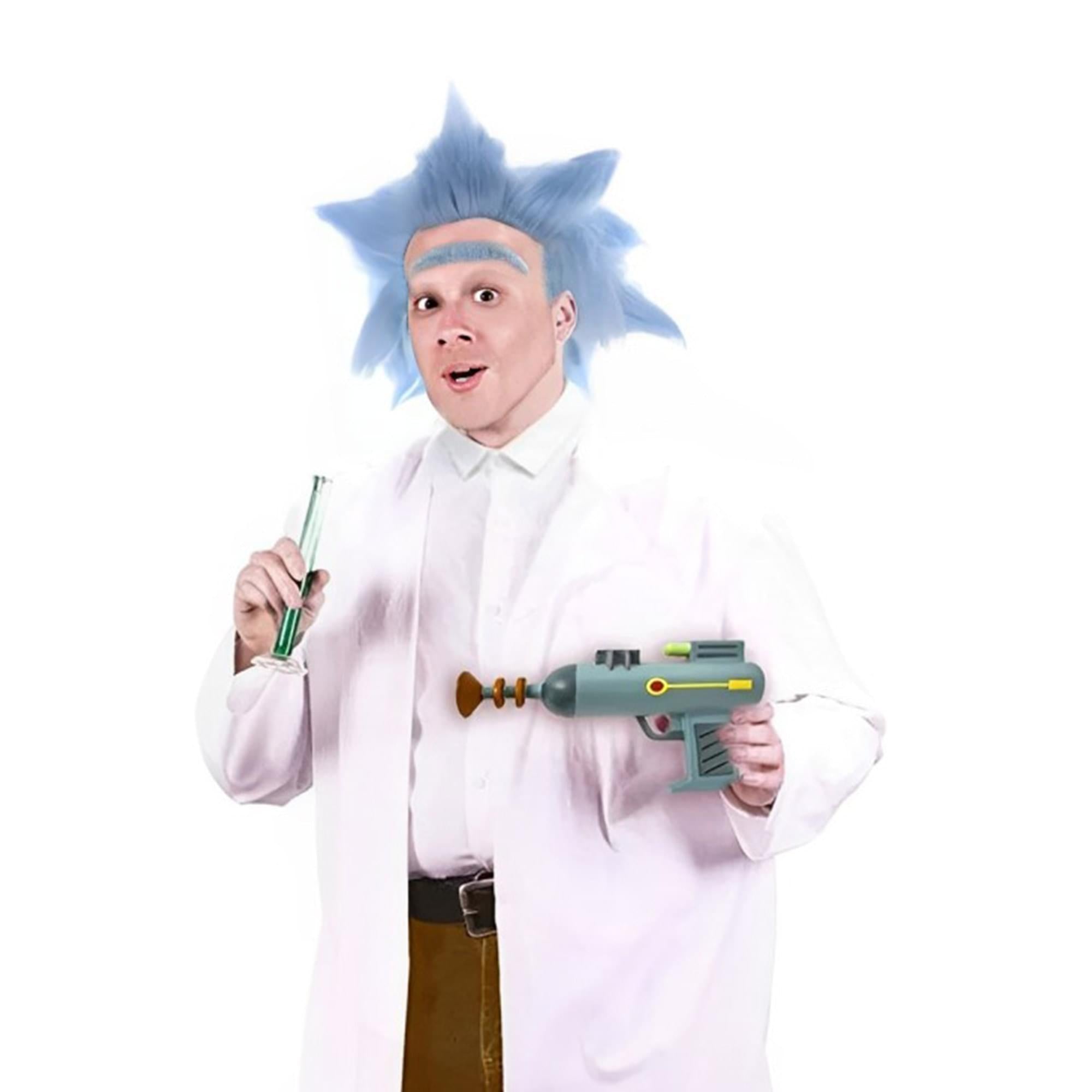 Rick & Morty Rick Wig & Eyebrow Adult Costume Set | Free Shipping