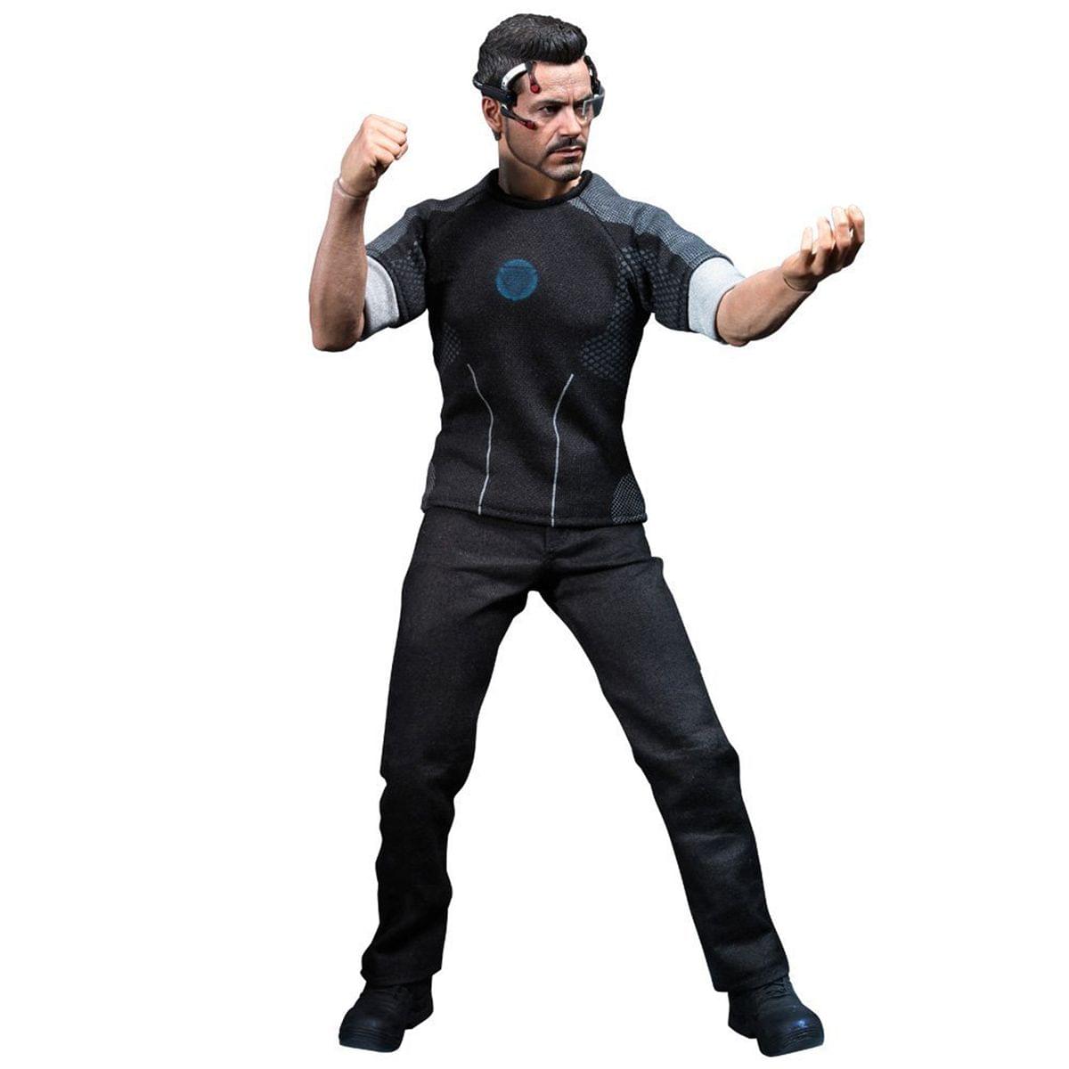 Iron Man 2 Hot Toys Tony Stark 12" Action Figure | Free Shipping