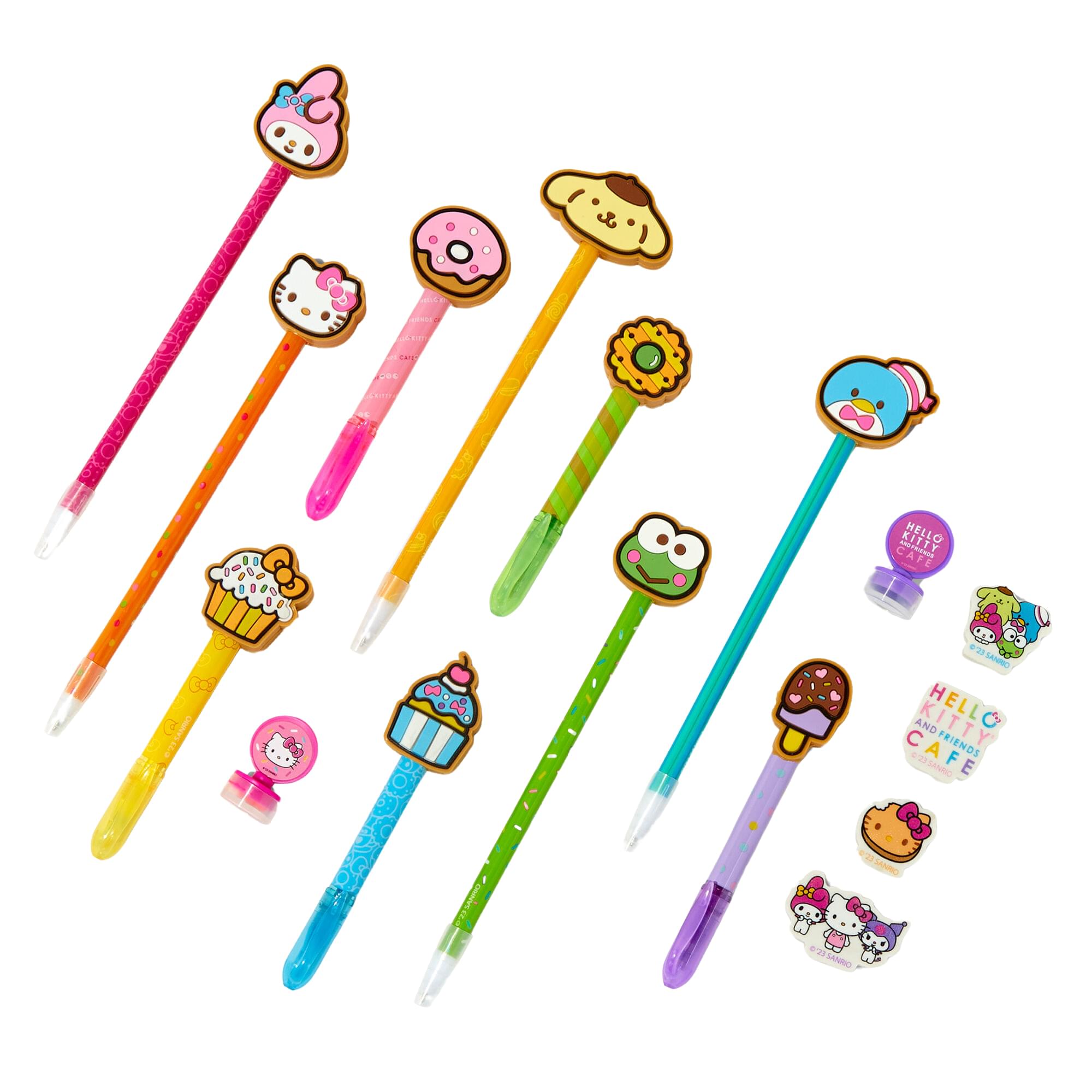 Hello Kitty and Friends Cafe Character Pen Set | Free Shipping