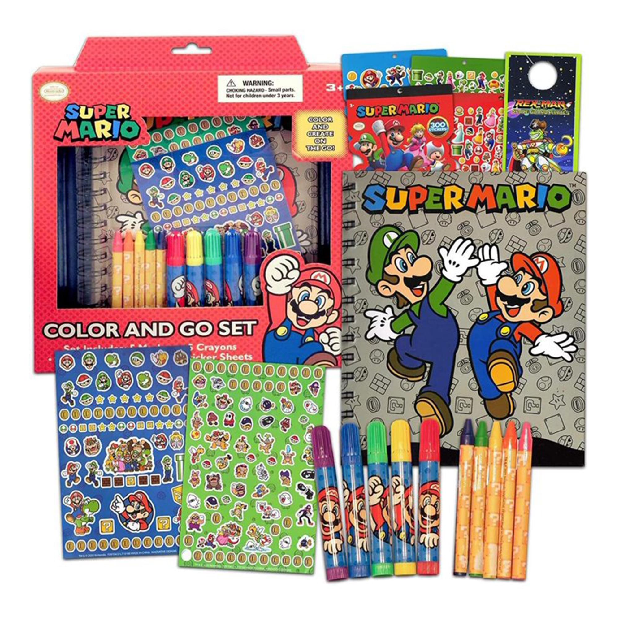Super Mario Color & Go Art Set | Free Shipping