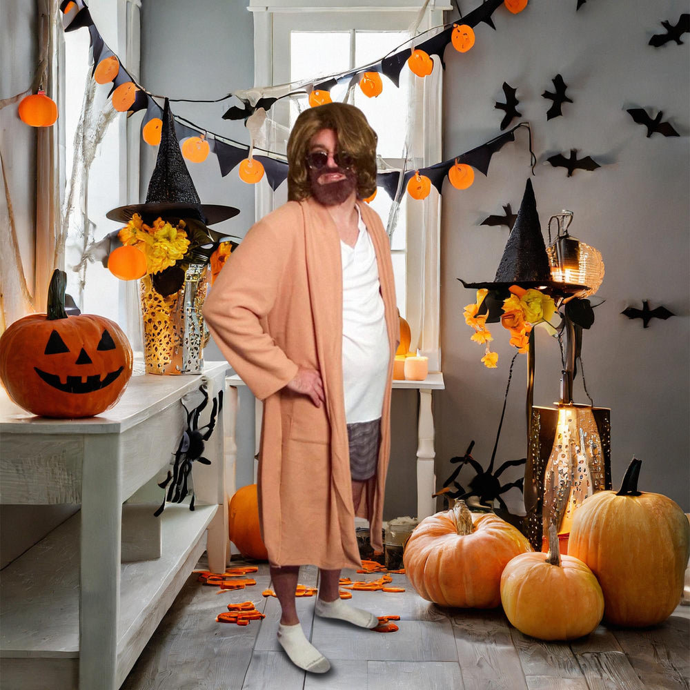 The Big Lebowski The Dude Bath Robe Outfit Costume Adult | Free Shippi