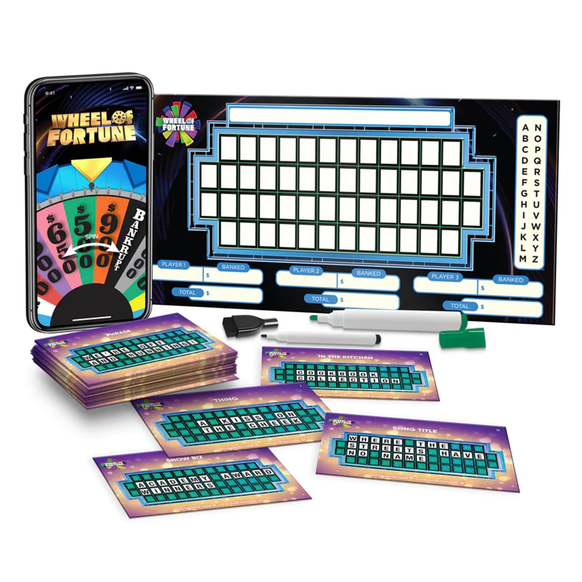 Wheel of Fortune Family Game Box | Free Shipping