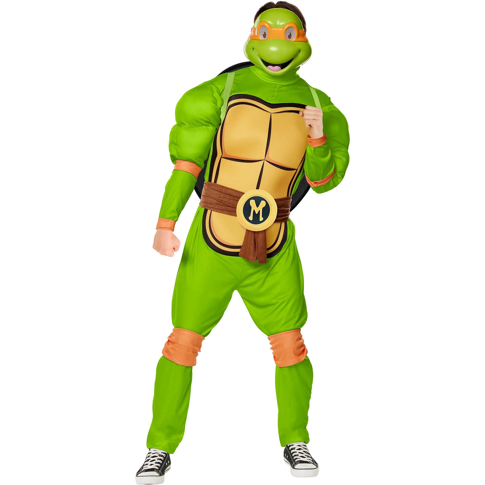 TMNT Michelangelo Classic Deluxe Adult Costume | Free Shipping