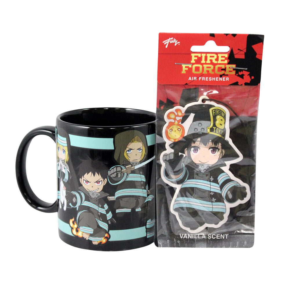 Fire Force 11oz Mug and Air Freshener Set | Free Shipping