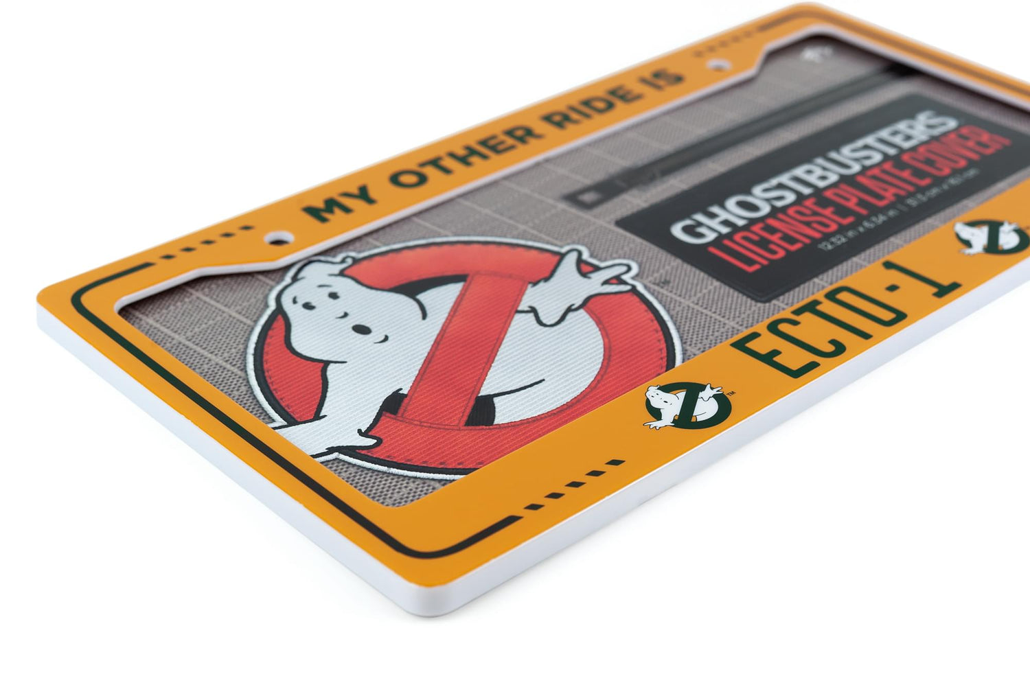 Ghostbusters My Other Ride Is ECTO-1 License Plate Frame | Free Shippi