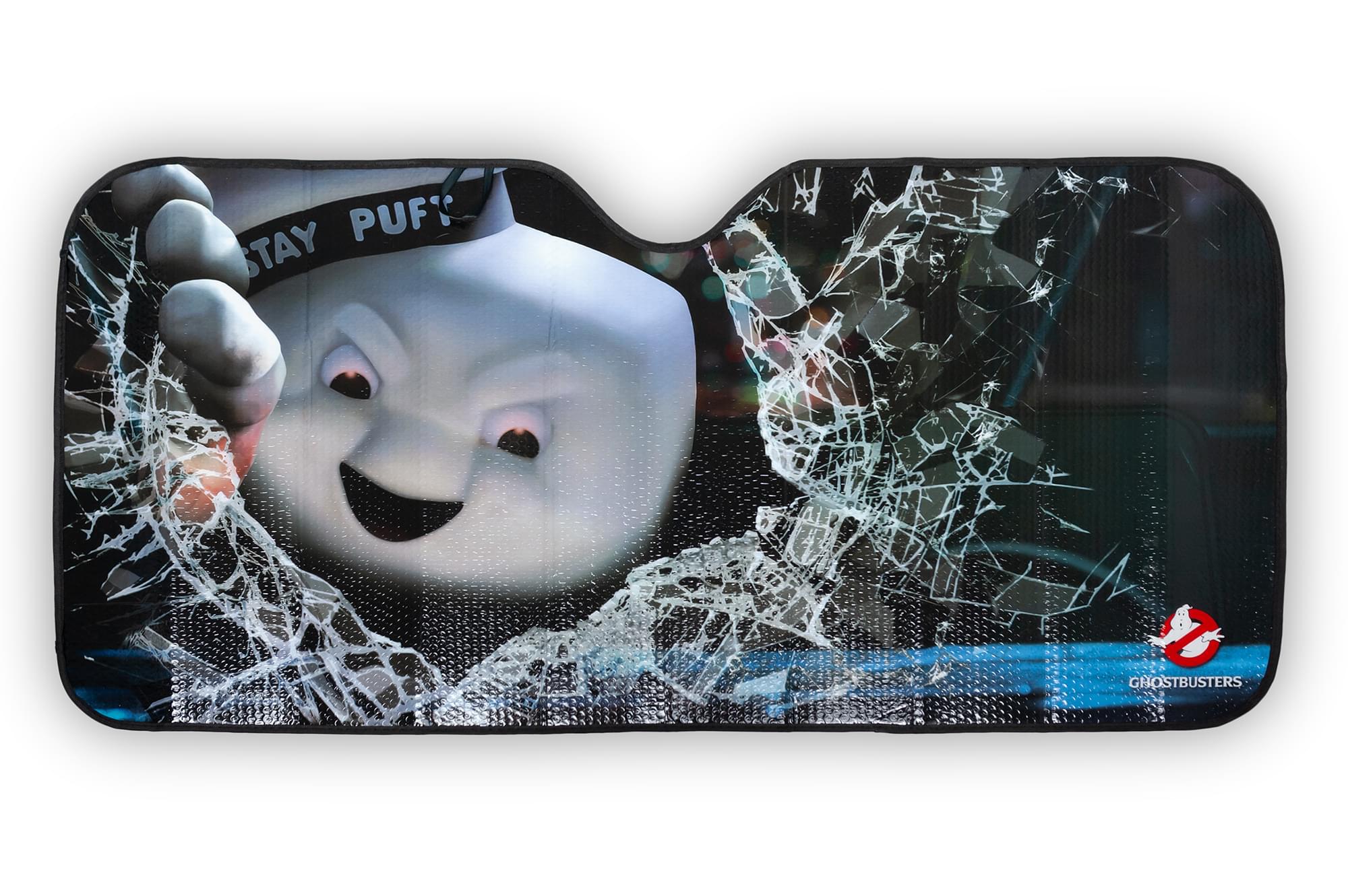 Ghostbusters Angry Stay Puft Auto Sunshade | Free Shipping